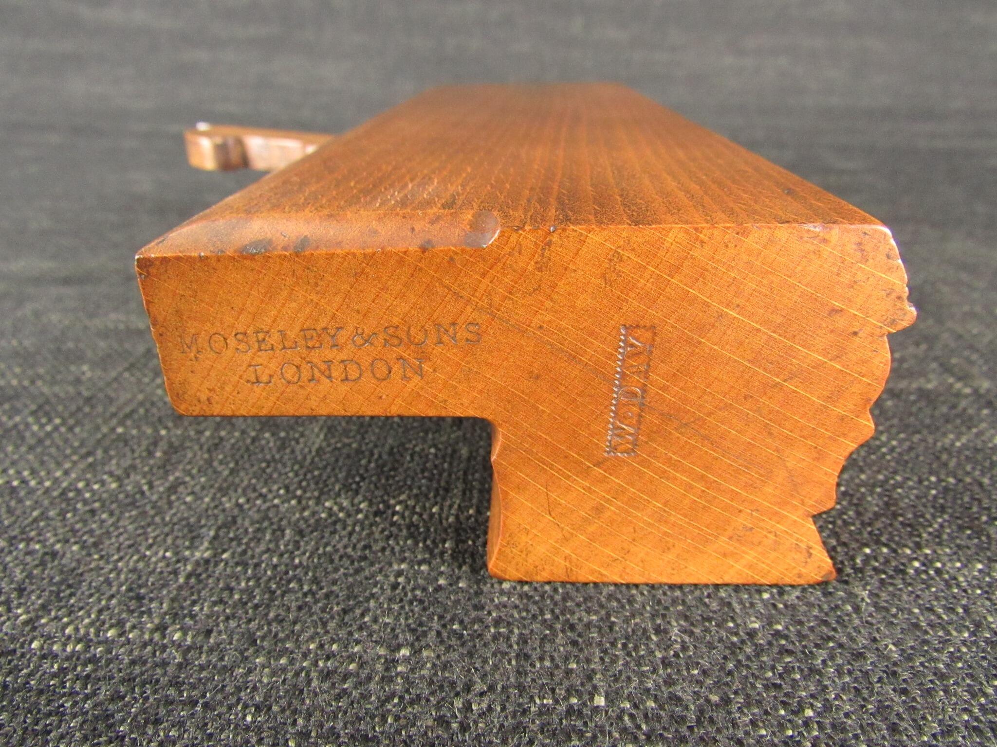 MOSELEY Complex Moulding Plane - Ovolo & Scotia *SOLD* MOSELEY Complex Moulding Plane - Ovolo & Scotia *SOLD*