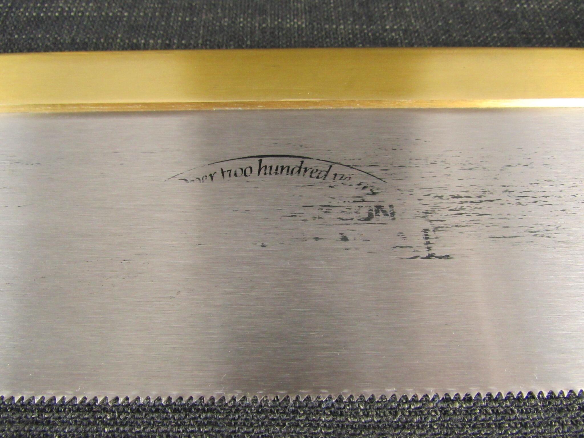 SPEAR & JACKSON Brass Back Saw - 12 inch *SOLD*