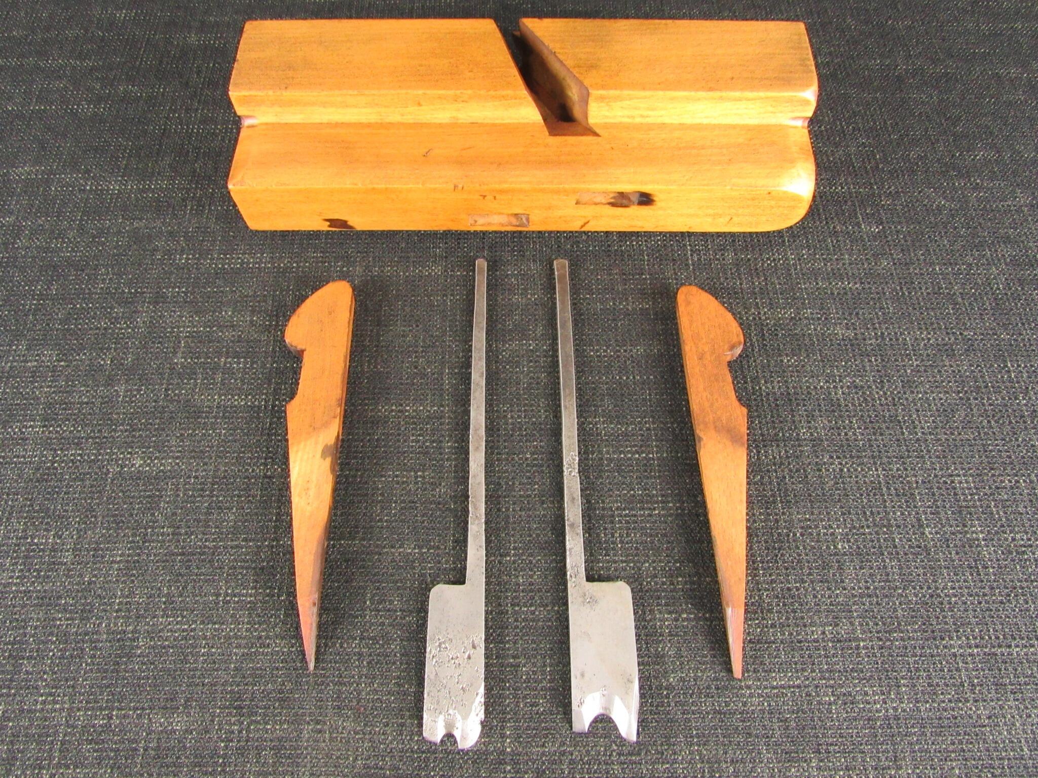 MATHIESON Twin Iron Complex Moulding Plane *SOLD*