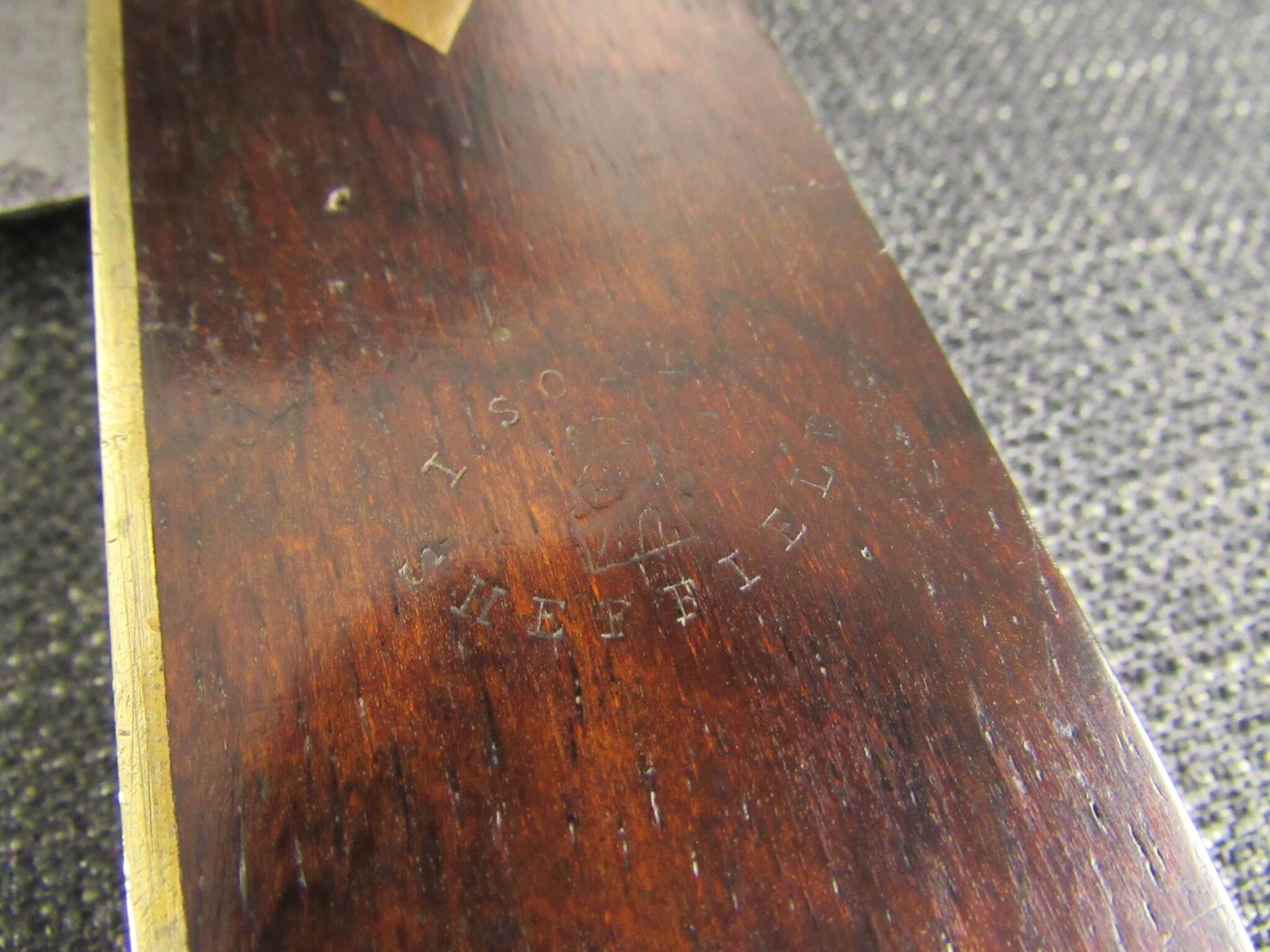 SORBY Rosewood Try Square - 9 inch *SOLD*
