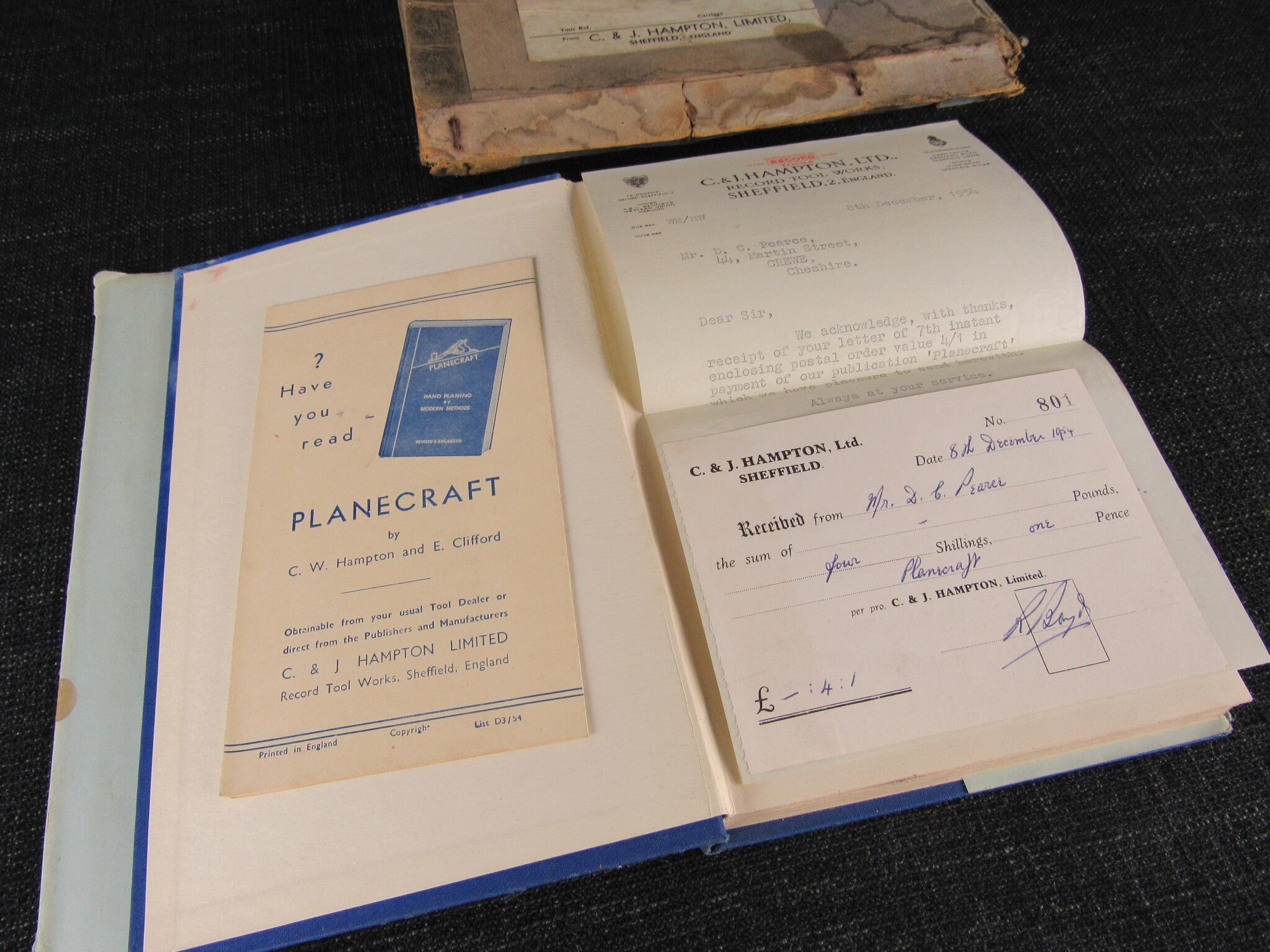 RECORD Planecraft Book with Original Packaging *SOLD*