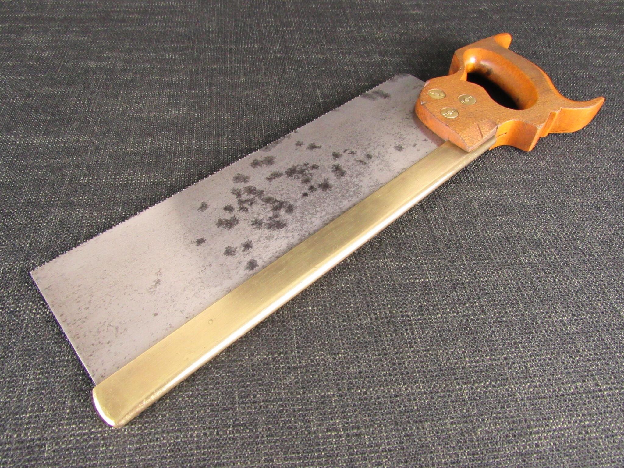 MARPLES Special Quality Brass Back Saw - 12 inch *SOLD*