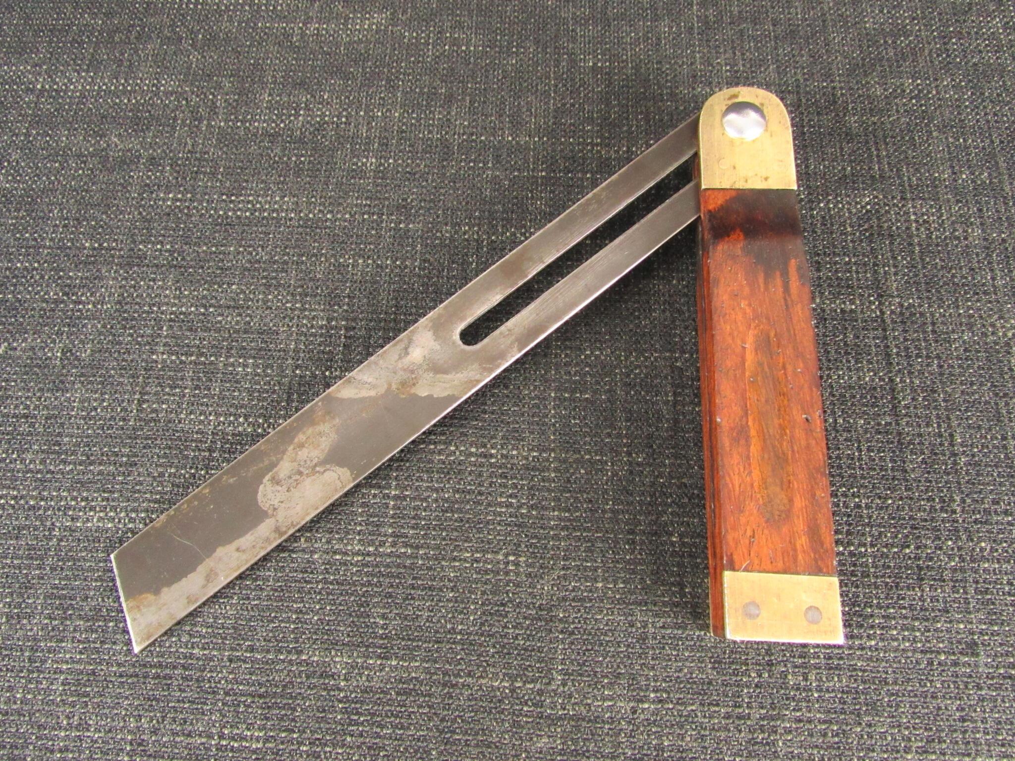 ELVICTA Thumb Lock Sliding Bevel by ELLIOT LUCAS *SOLD*