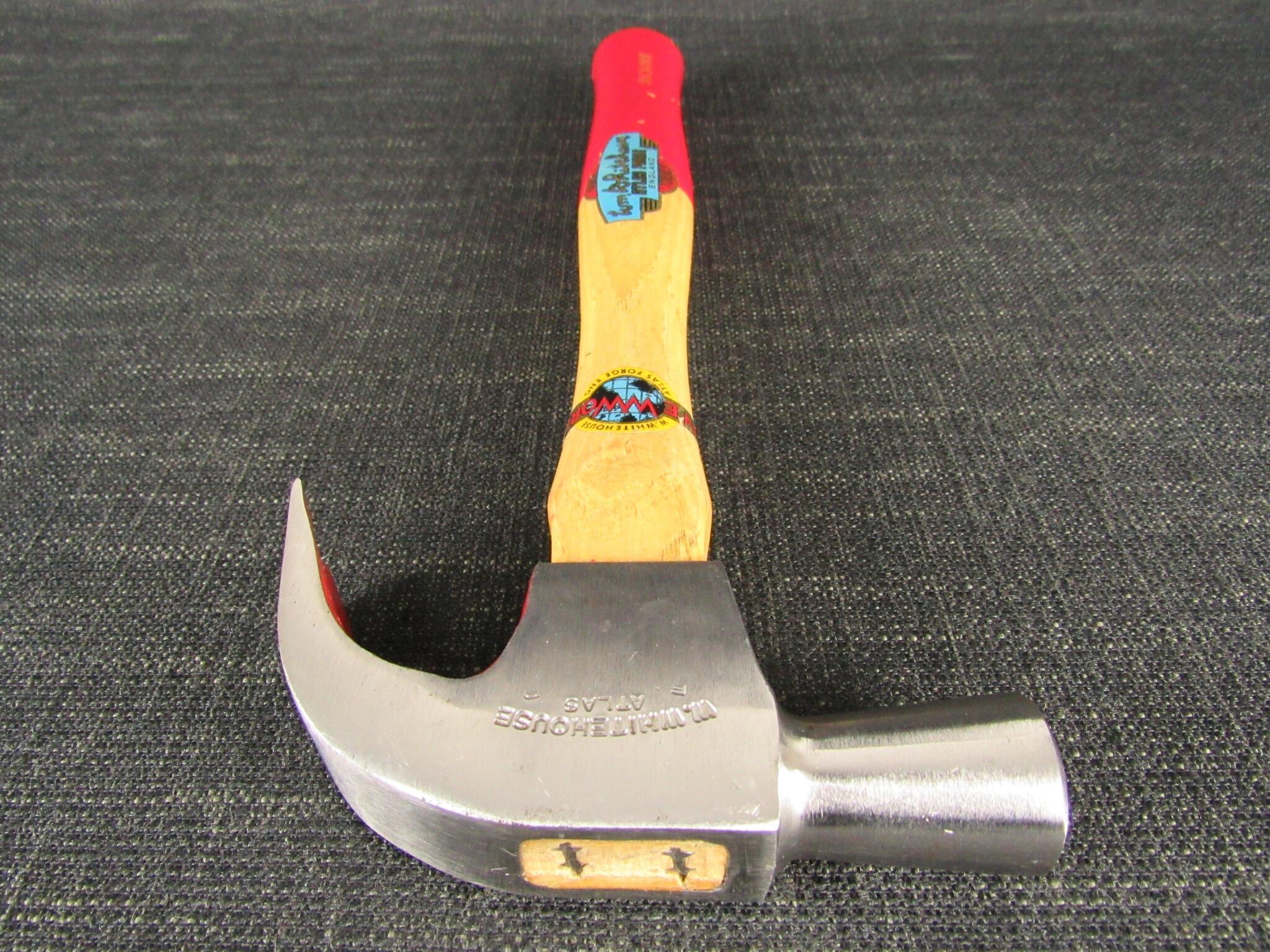 Unused WHITEHOUSE Atlas Forge 20oz Claw Hammer *SOLD*