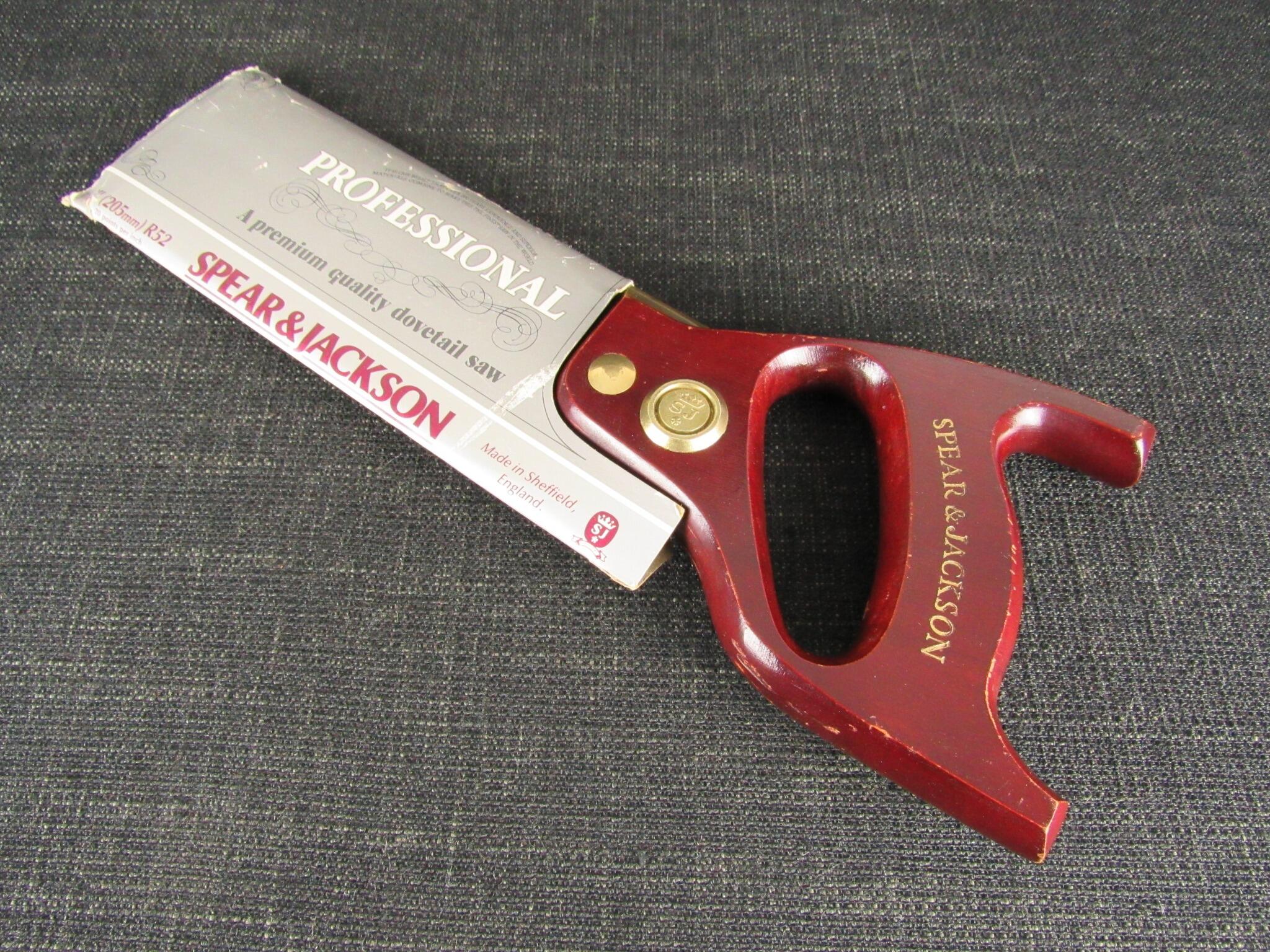 SPEAR & JACKSON R52 Professional Dovetail Saw - 8 inch *SOLD*