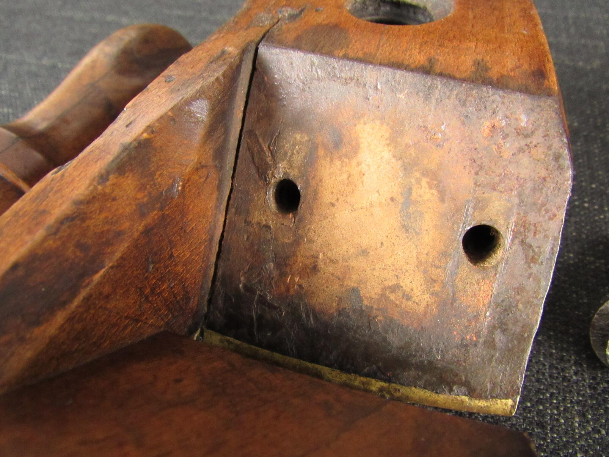 KING & PEACH Adjustable Wooden Rounder Plane - Stail Engine *SOLD*