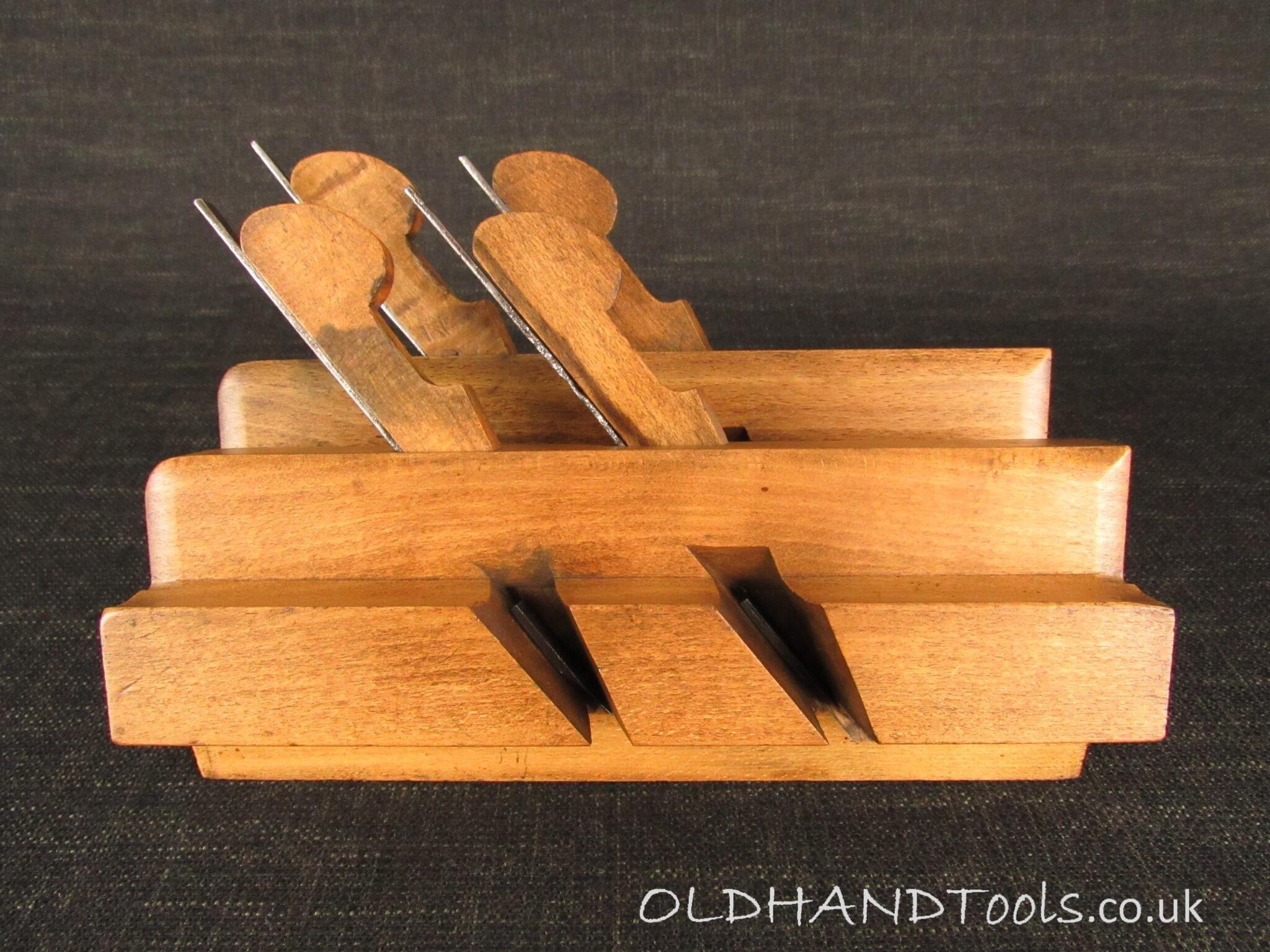 Pair of MATHIESON Twin Iron Sash Window Moulding Planes *SOLD*