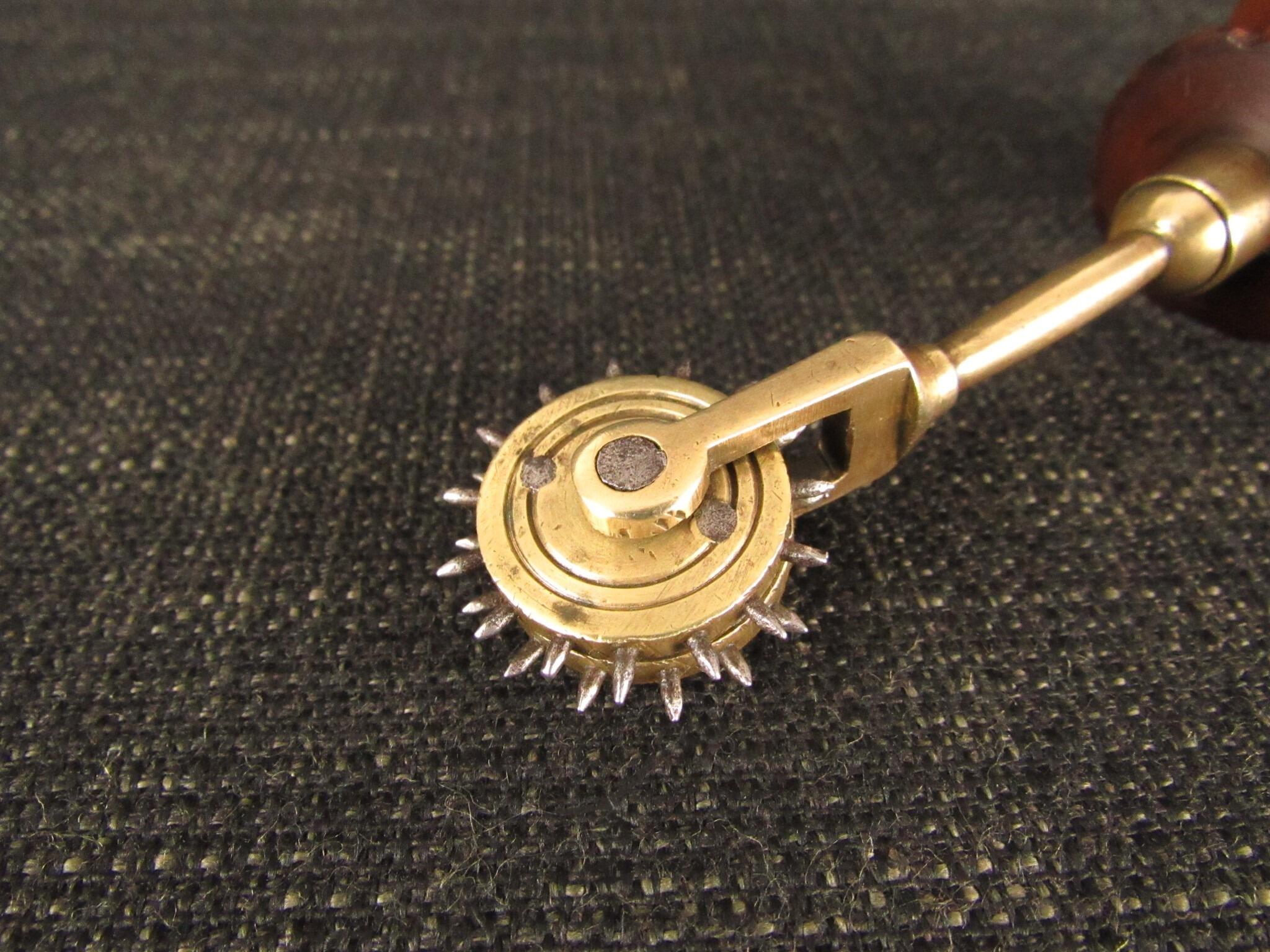 Antique Double Pricking Wheel - Stitching Wheel or Scriveners Wheel *SOLD*