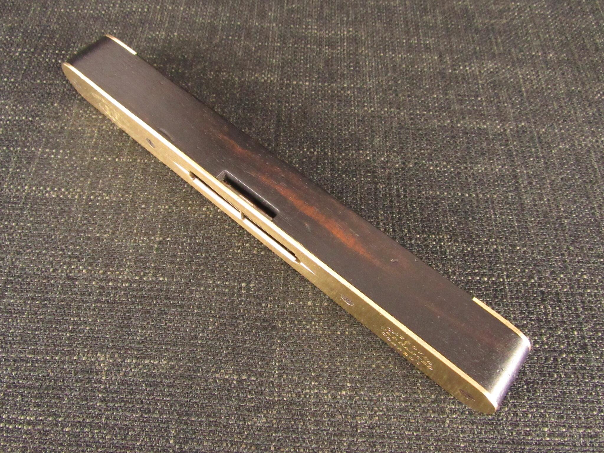 8 inch EDWARD PRESTON Spirit Level marked J BRODIE *SOLD*
