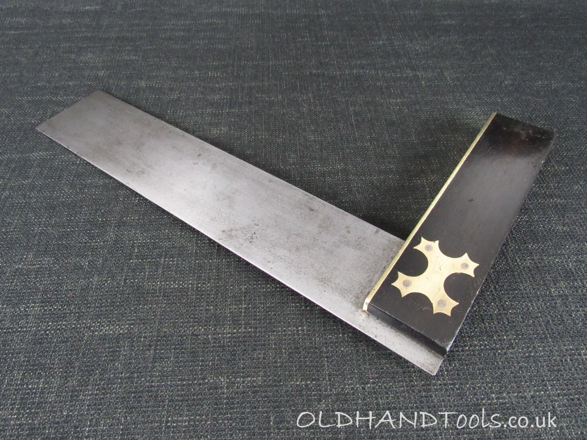 MARPLES 12 inch Ebony Try Square *SOLD*