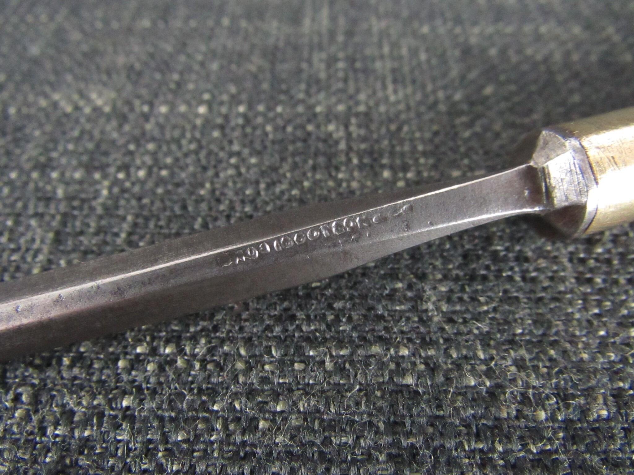 IBBOTSON 1/4 inch Bevel Edge Chisel *SOLD*