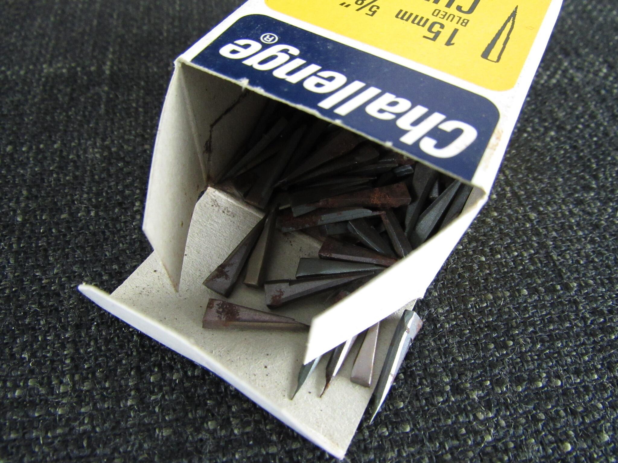 12 Boxes of CHALLENGE and BAYONET Fixings - New Old Stock