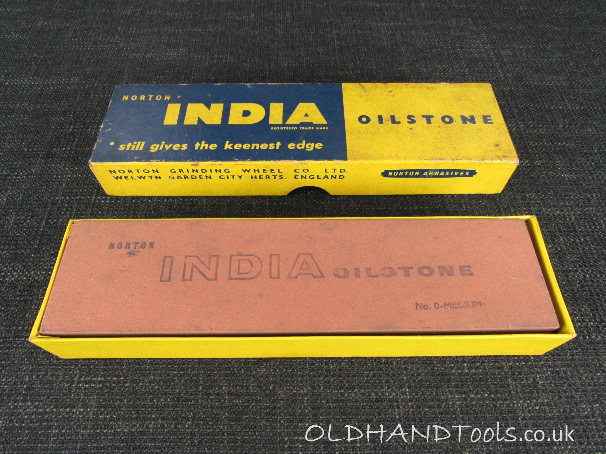 NORTON India No.0 Oilstone - Medium Bench Stone *SOLD*