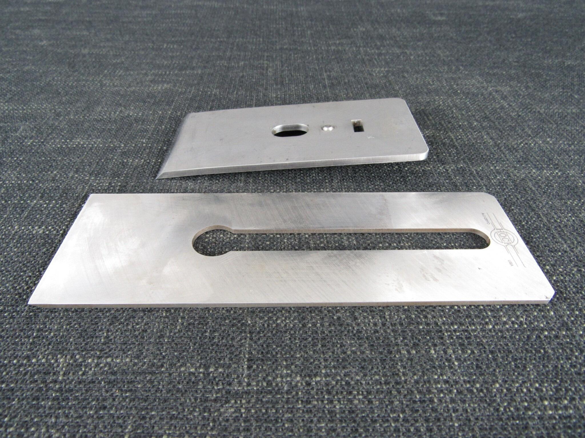 HOCK 2 3/8 inch Plane Blade & Chip Breaker *SOLD*