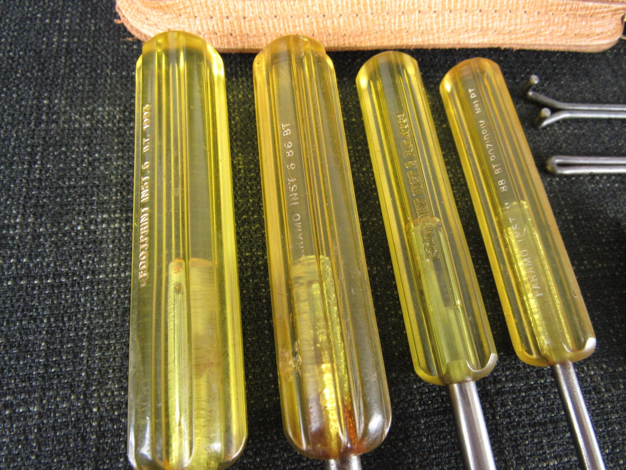 GPO BT No 3 Leather Tool Kit Wallet & Contents *SOLD*