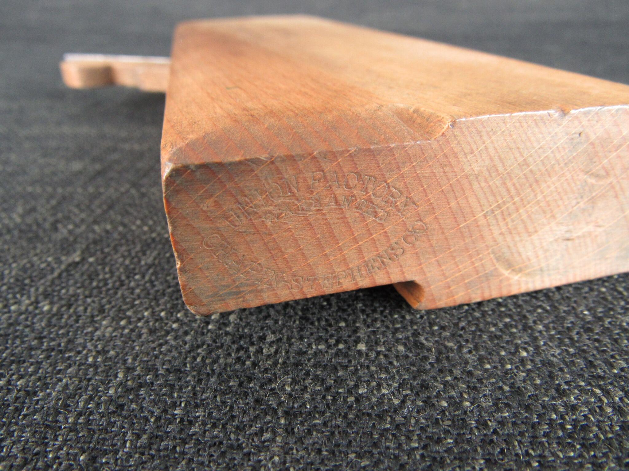 CHAPIN STEPHENS CO USA No 10 Hollow Moulding Plane *SOLD*