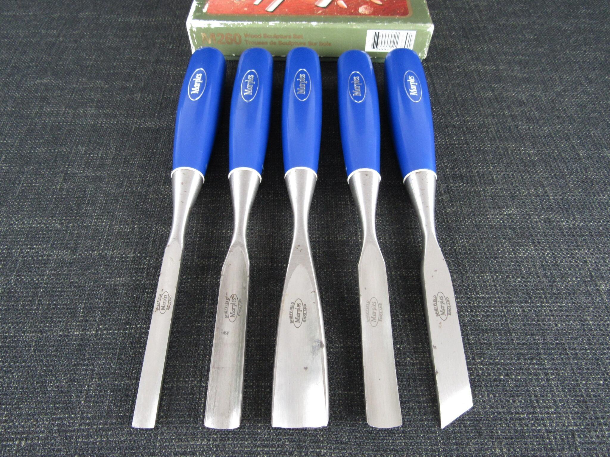 MARPLES M260 Wood Sculpture Set - Caving Tool Set - Unused *SOLD*