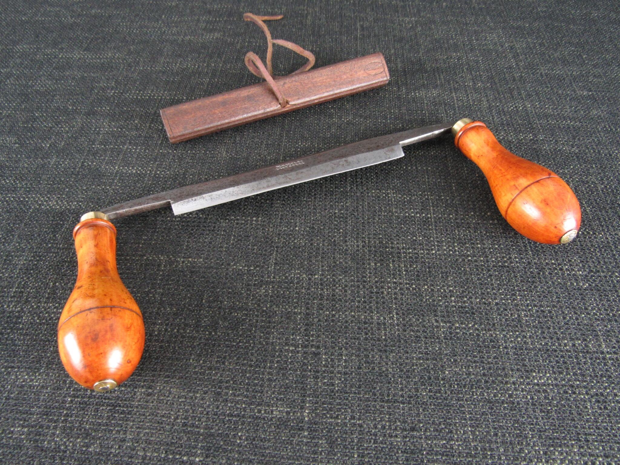MARPLES Gents Drawknife with Boxwood Handles *SOLD*