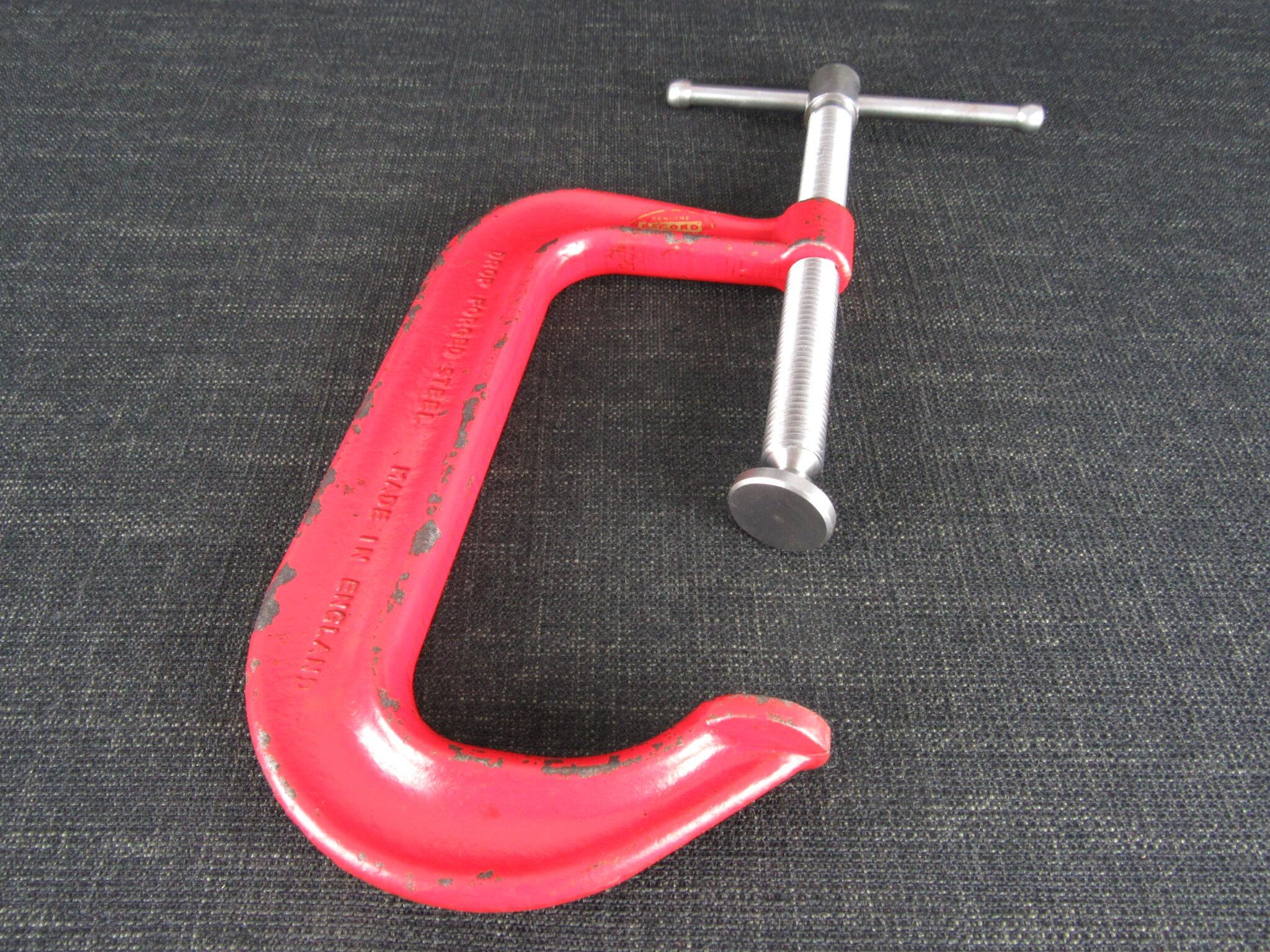 6 inch RECORD 121 G Clamp - Drop Forged *SOLD*