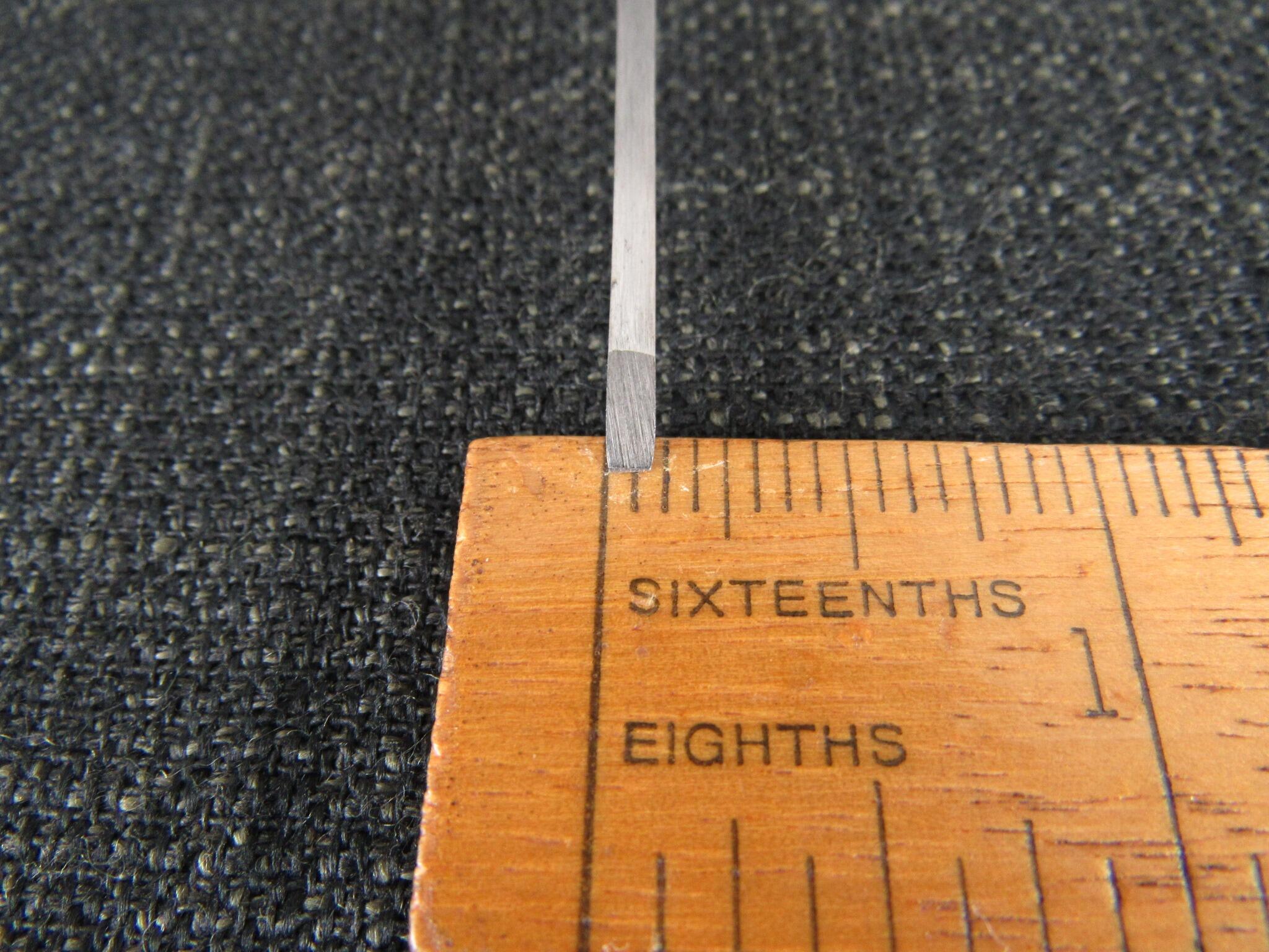 Narrow MARPLES Sash Mortice Chisel - 3/32 inch