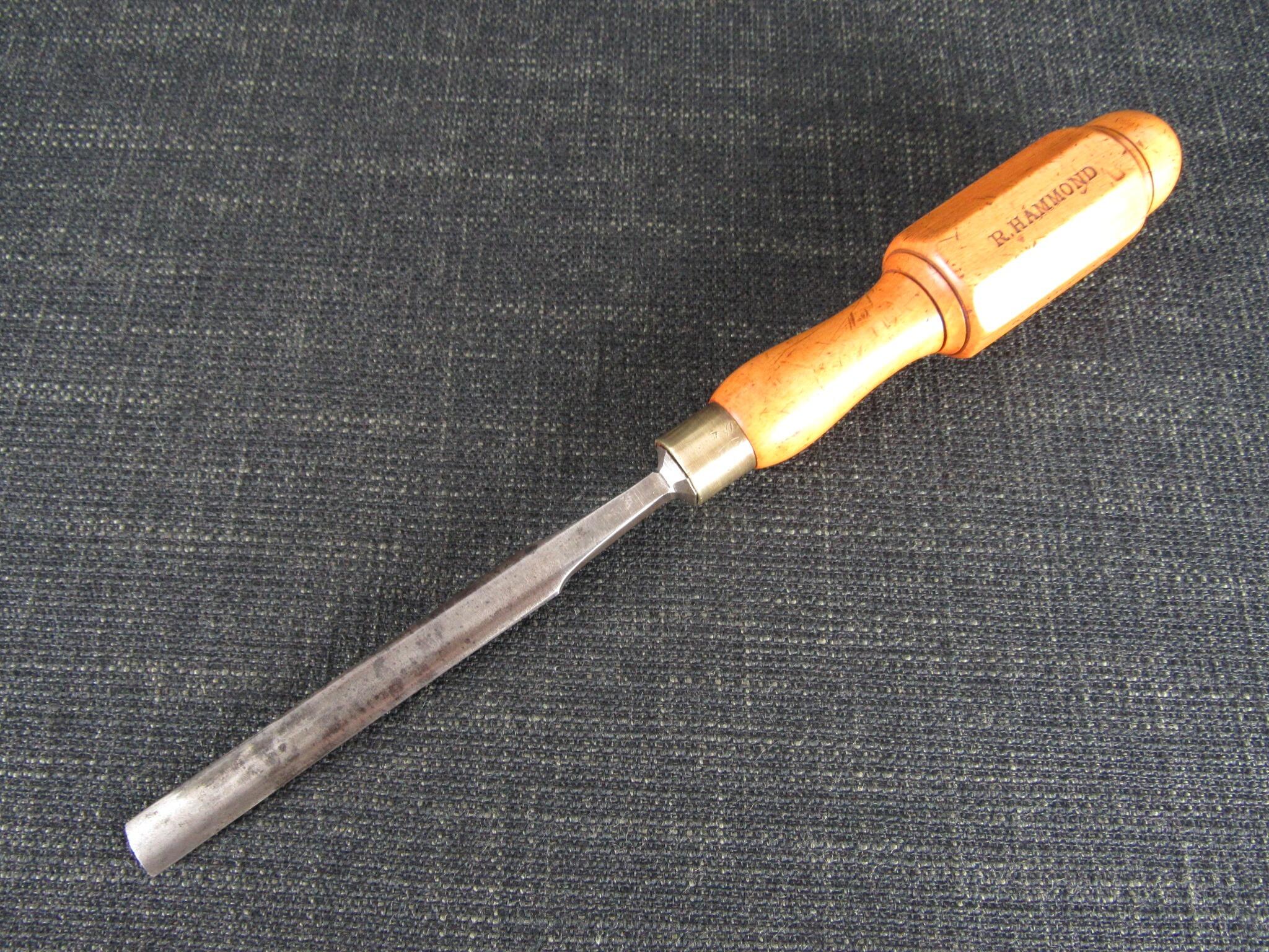 MOSELEY & SIMPSON 7/16 inch In Cannel Scribing Gouge with London ...