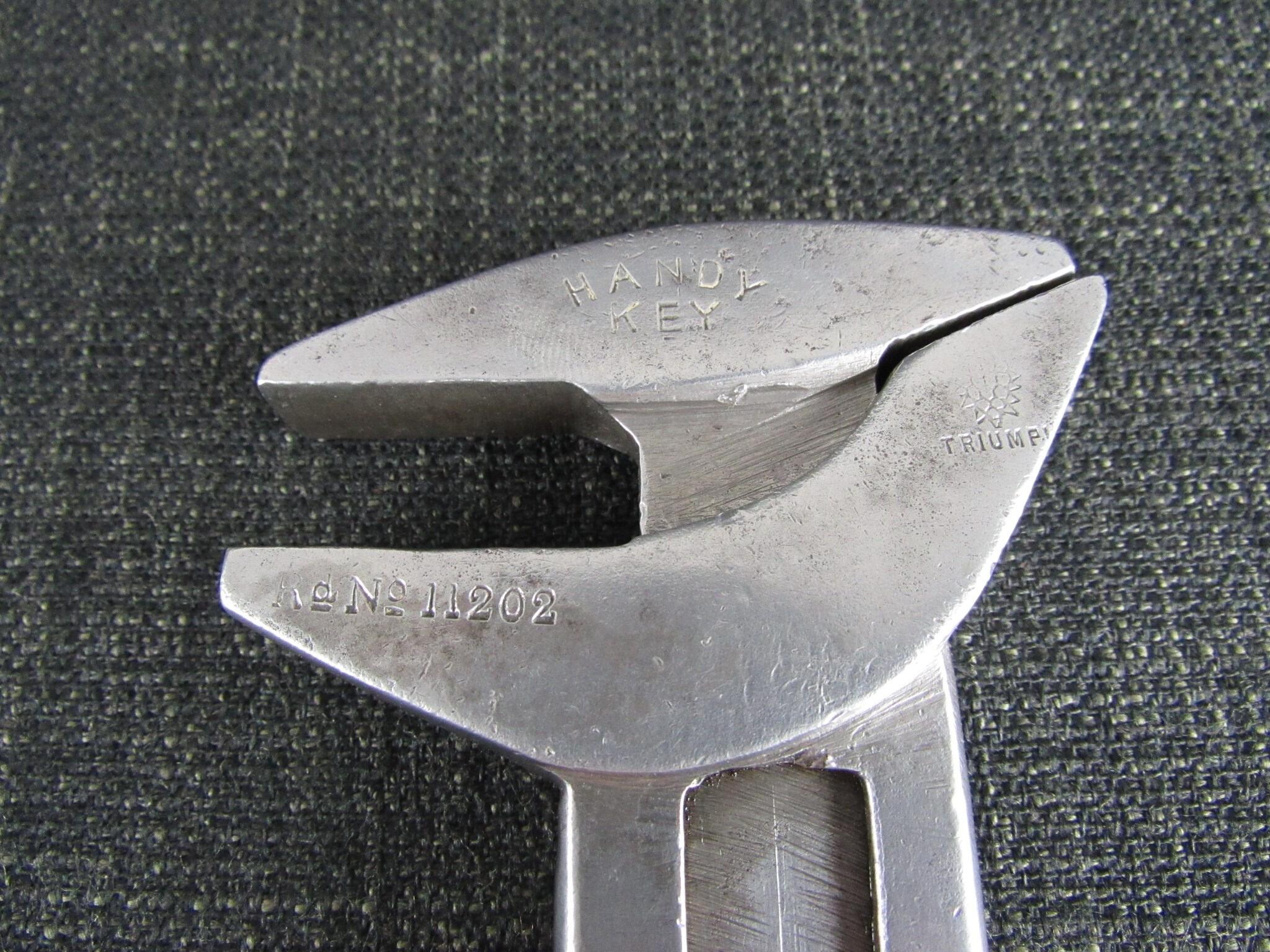 Vintage Handy Key Adjustable Spanner by JOSEPH ASHFORTH & CO *SOLD*