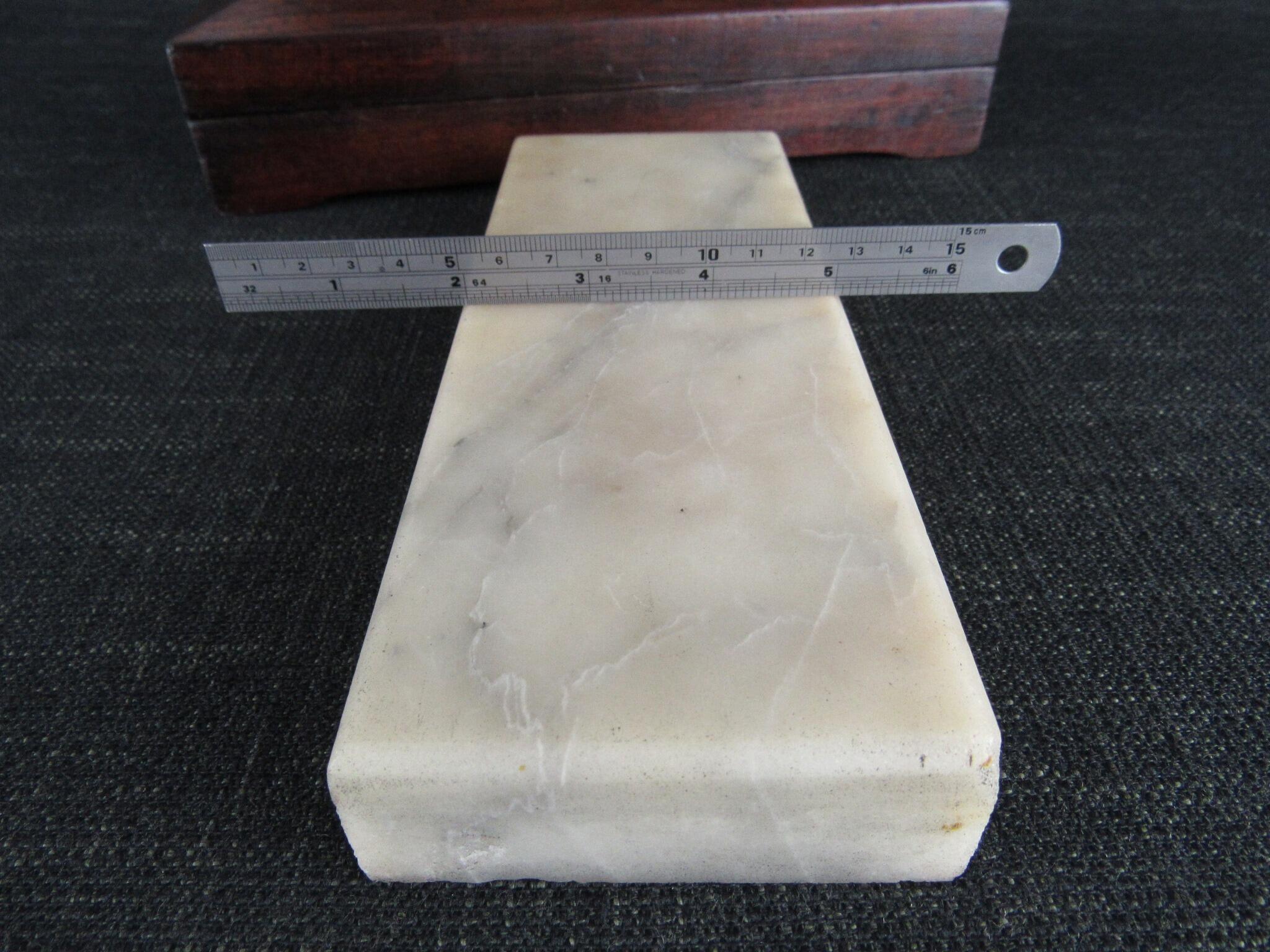 Large Natural Translucent Sharpening Stone - Oil Stone