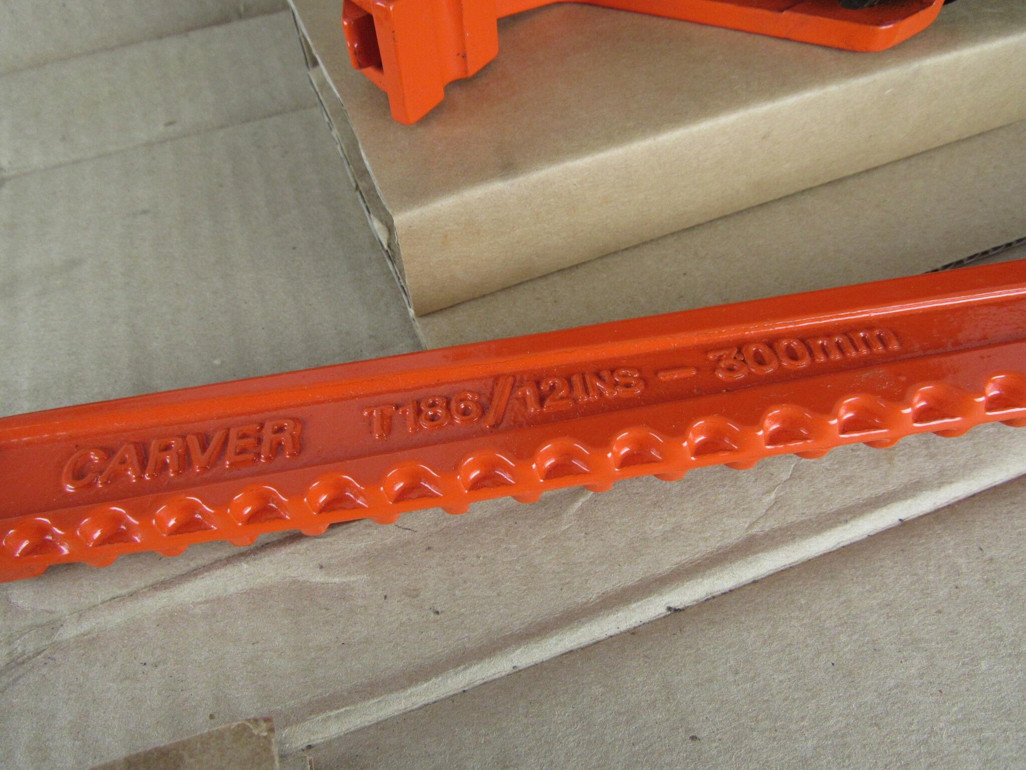 Unused 12 inch 300mm T186 CARVER Rack Clamp *SOLD*