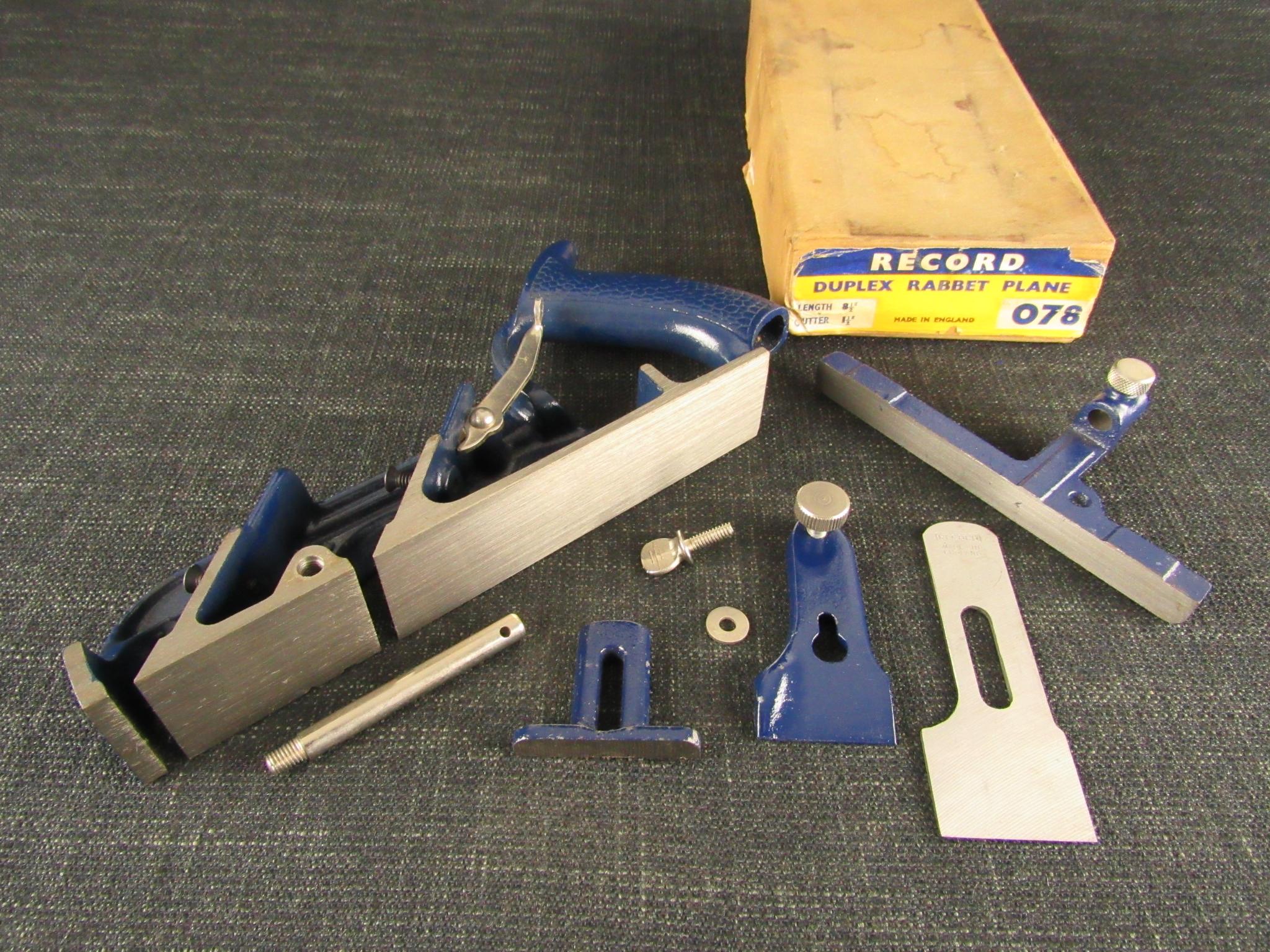 Unused RECORD 078 Rebate Plane *SOLD*