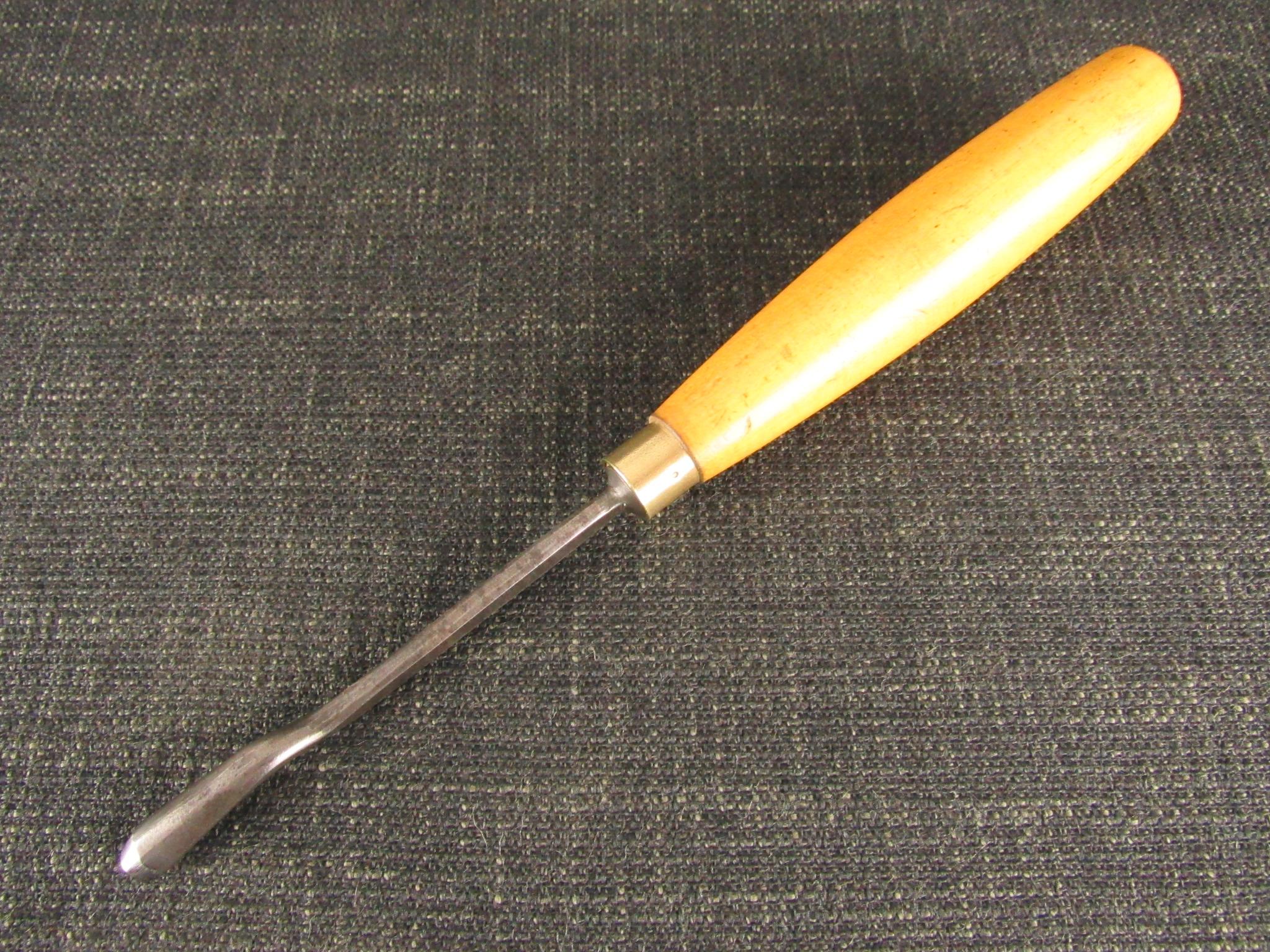 Violin Makers Gouge - Dog Leg Carving Gouge *SOLD*