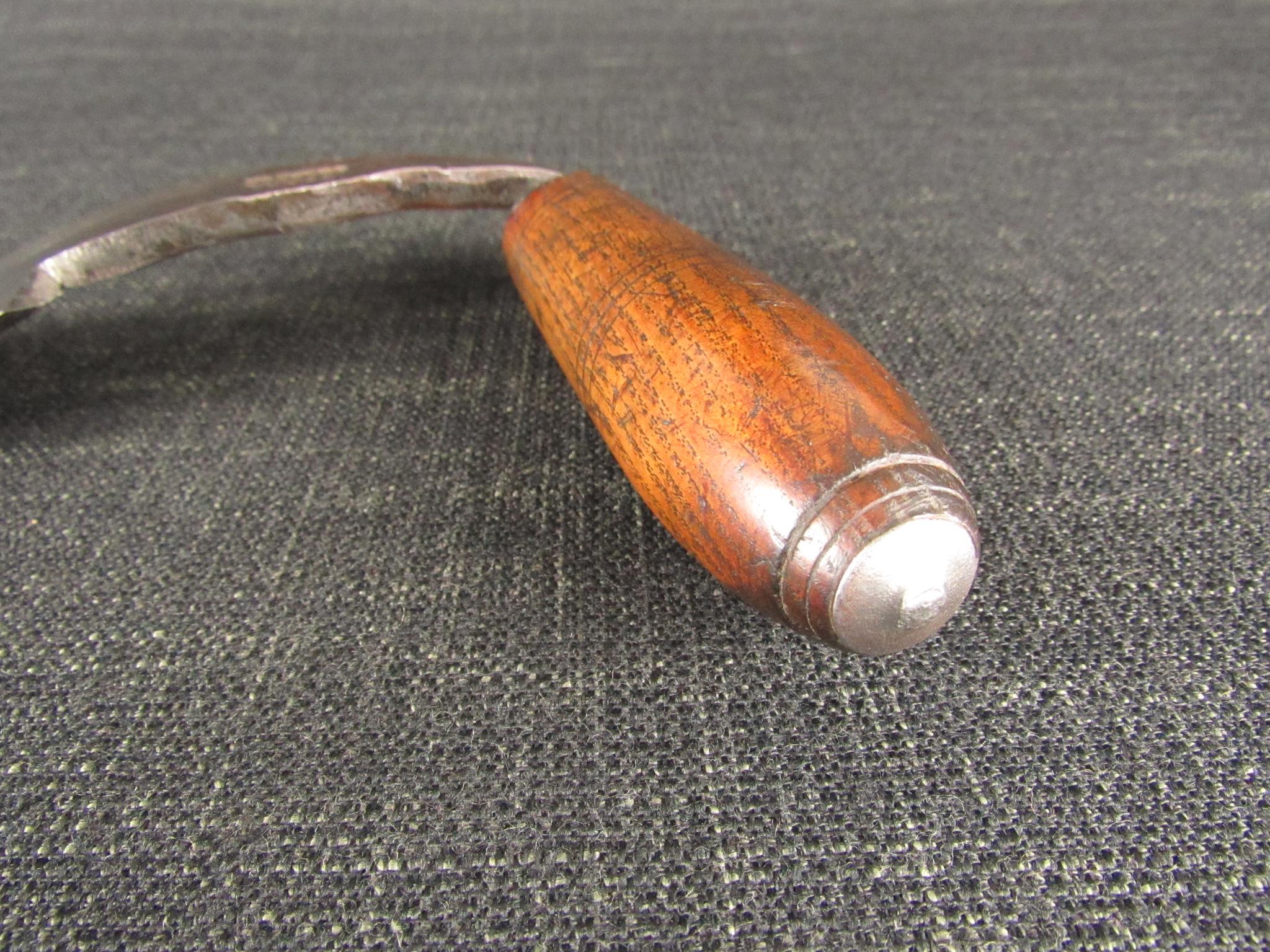 WILLIAM GREAVES Coopers Drawknife or Hollowing Knife *SOLD*