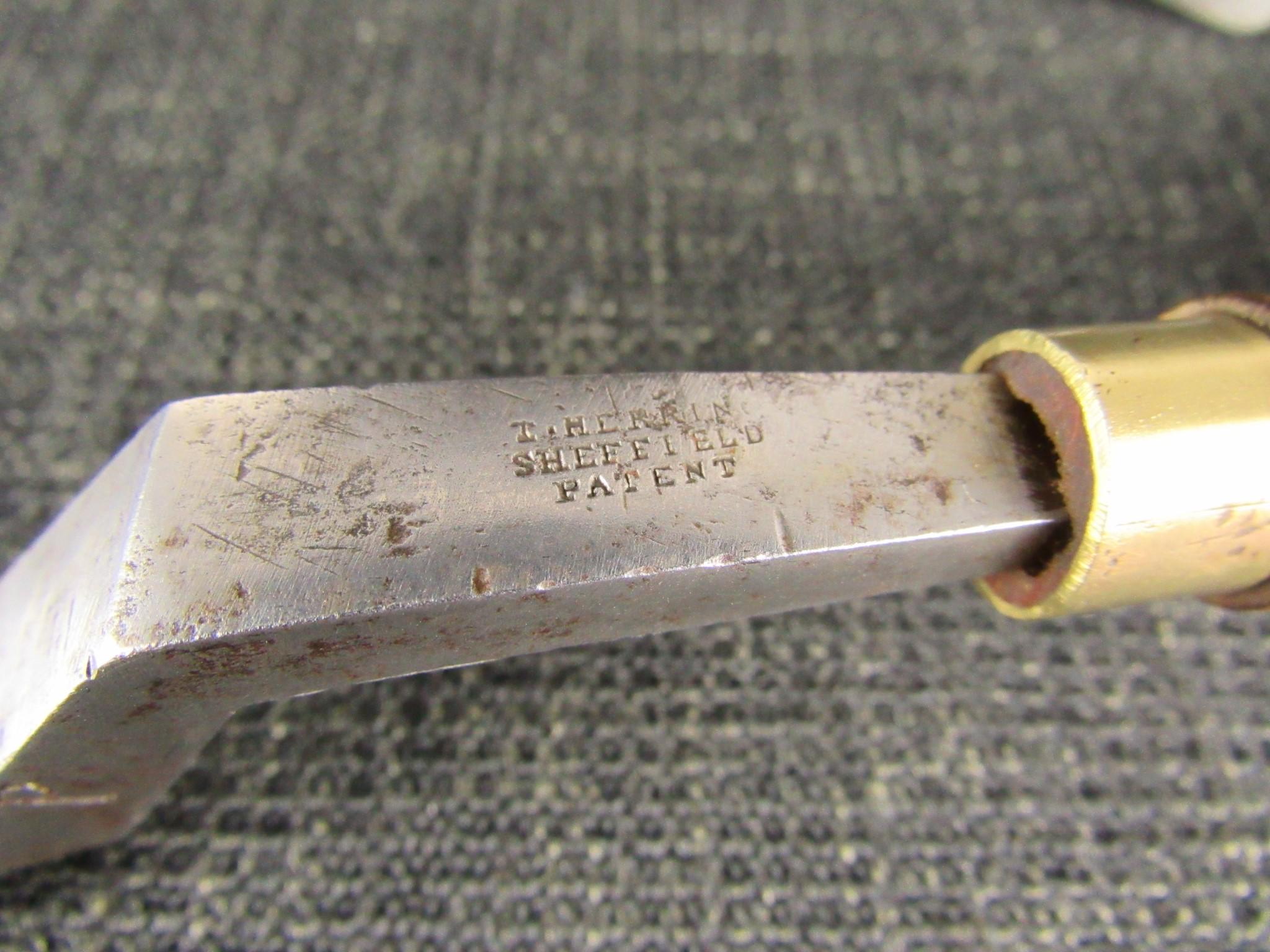 2 HERRING Patent Cabinetmakers Gunstockers or Planemakers Floats *SOLD*