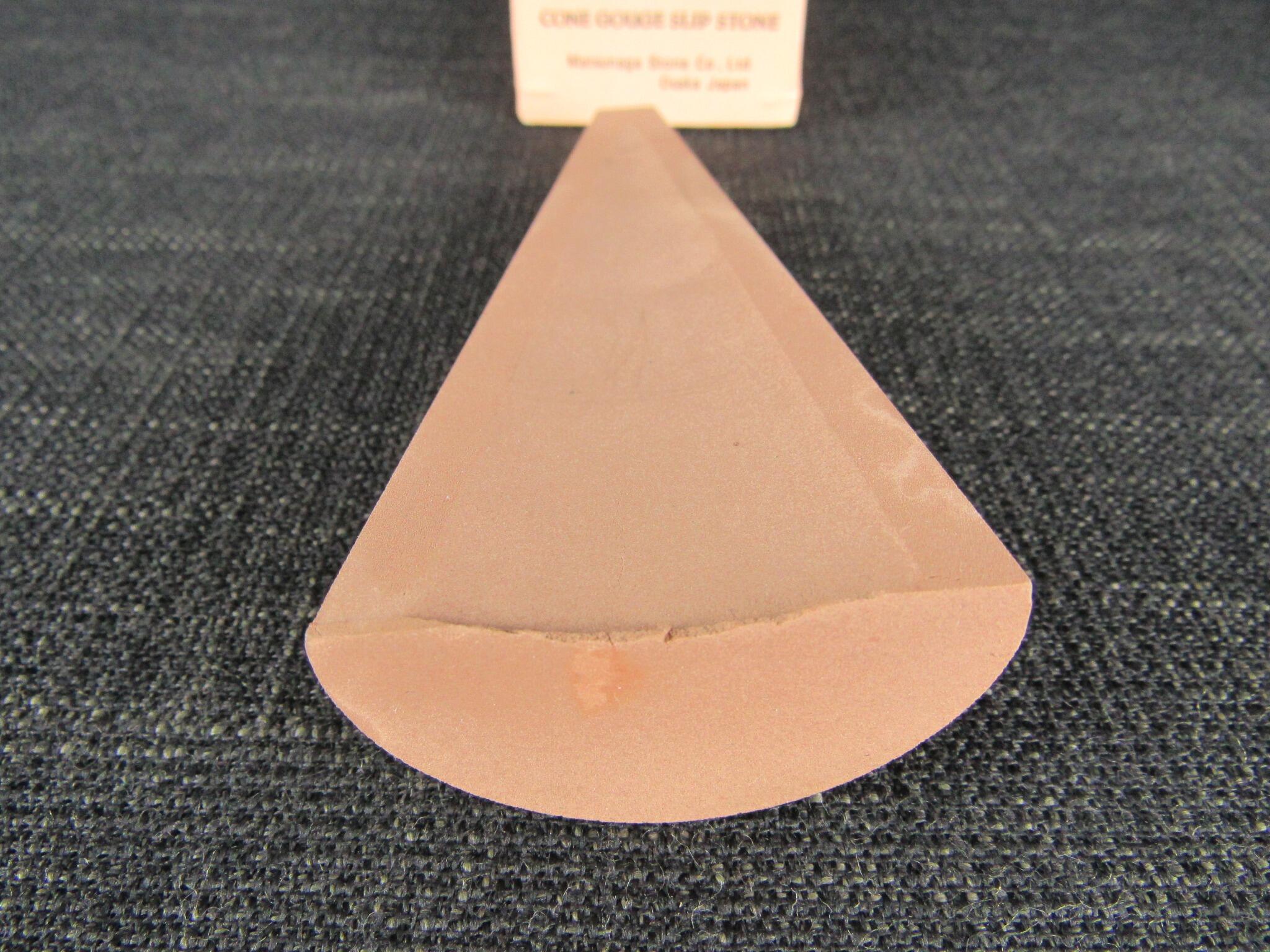 1000 Grit Japanese Cone Gouge Slip Stone - Water Stone or Whetstone *SOLD*