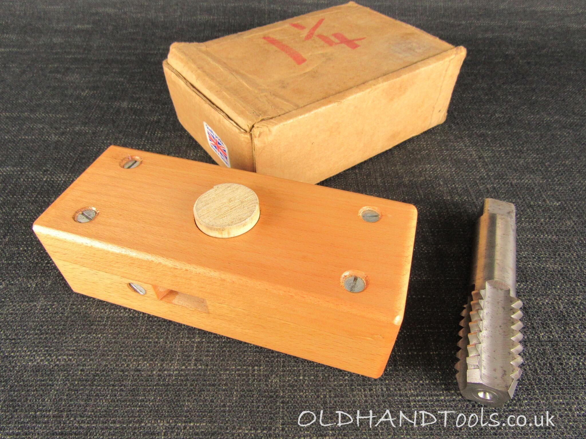 Wooden Screw Box Tap Wood Screw Set 1 1 4 Inch SOLD 
