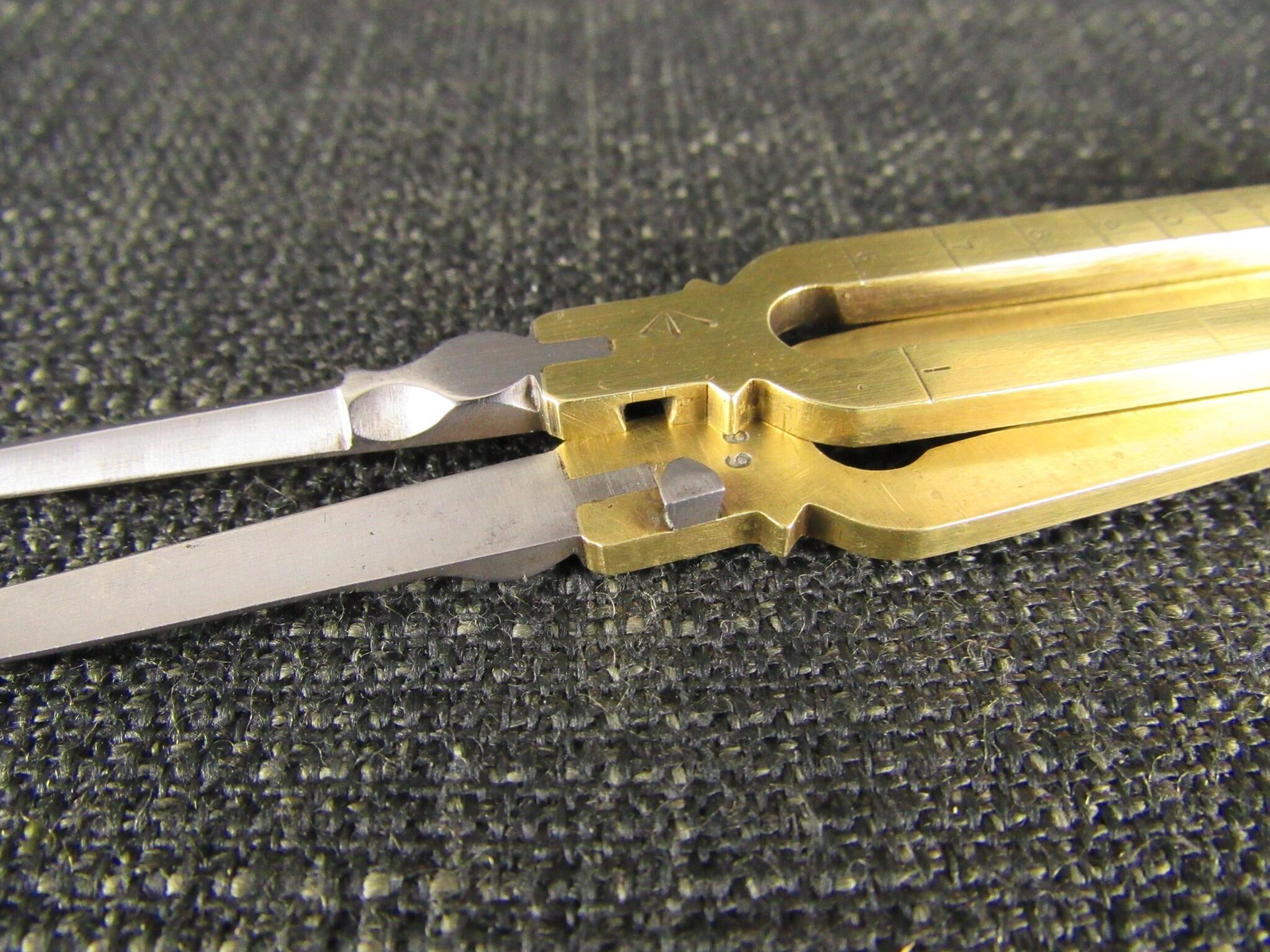RJ HOPGOOD Proportional Dividers with Broad Arrow Mark *SOLD*