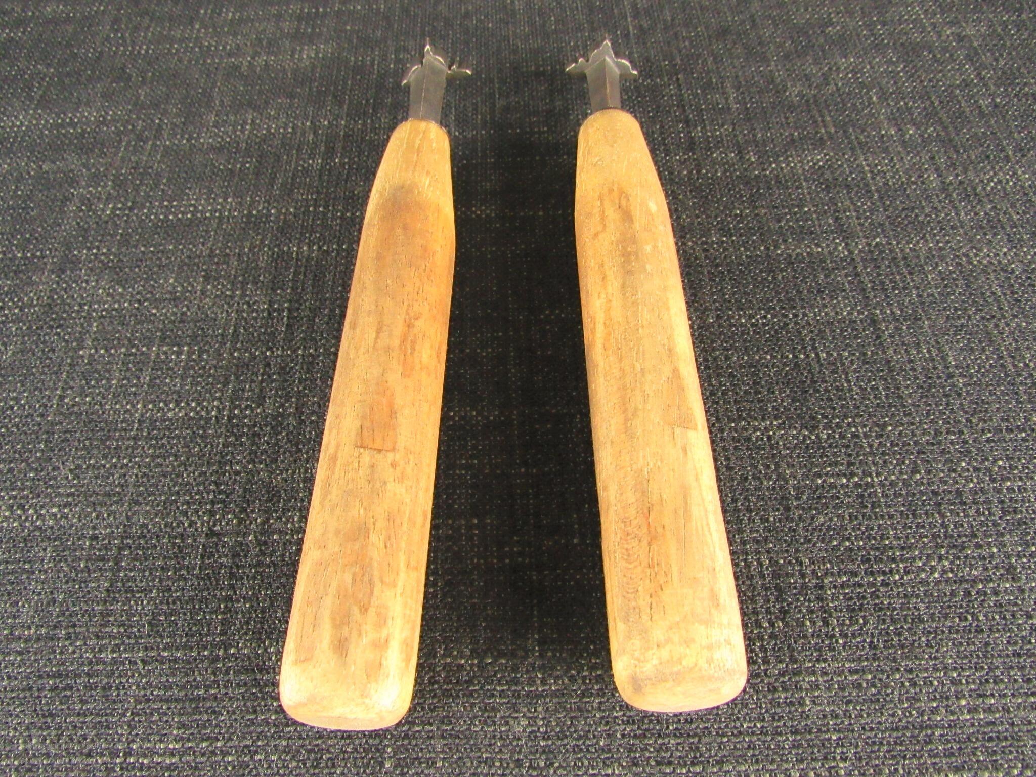 Pair of Vintage Bookbinders Corner Finishing Tools *SOLD*