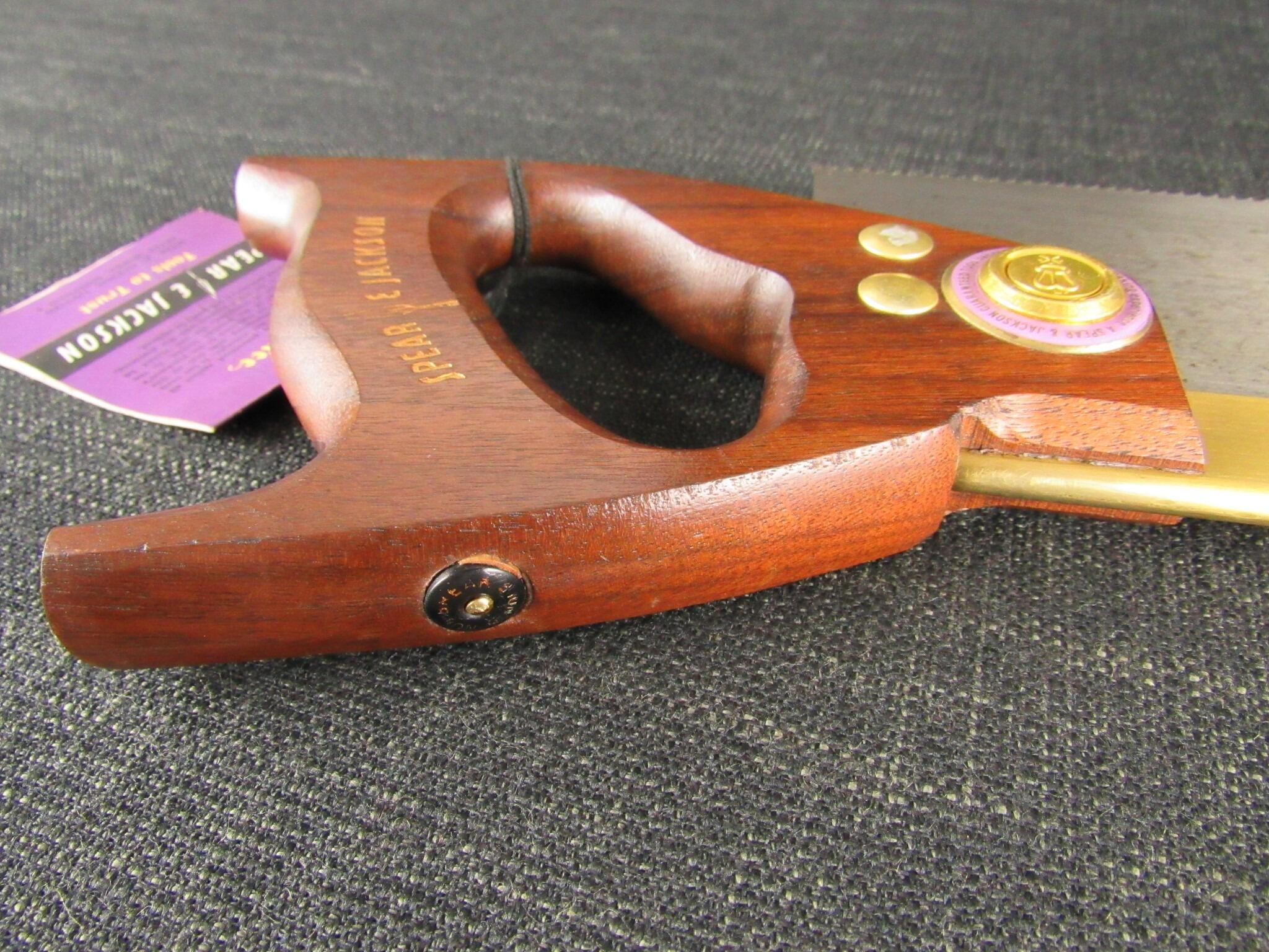 SPEAR & JACKSON Double Century Brass Back Saw - 12 inch *SOLD*