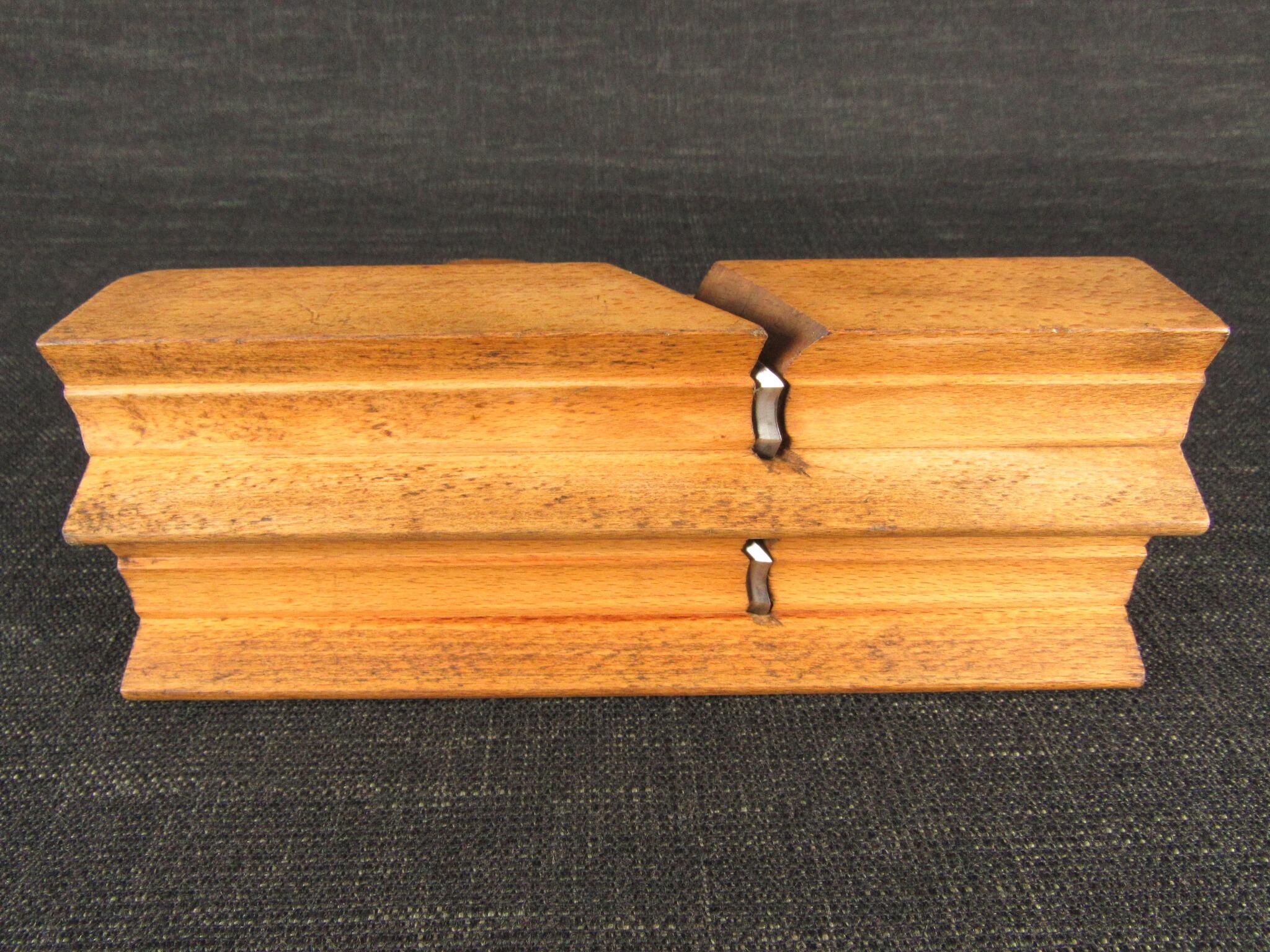 Pair of MATHIESON Sash Window Moulding Planes - 5/8 Ovolo *SOLD*