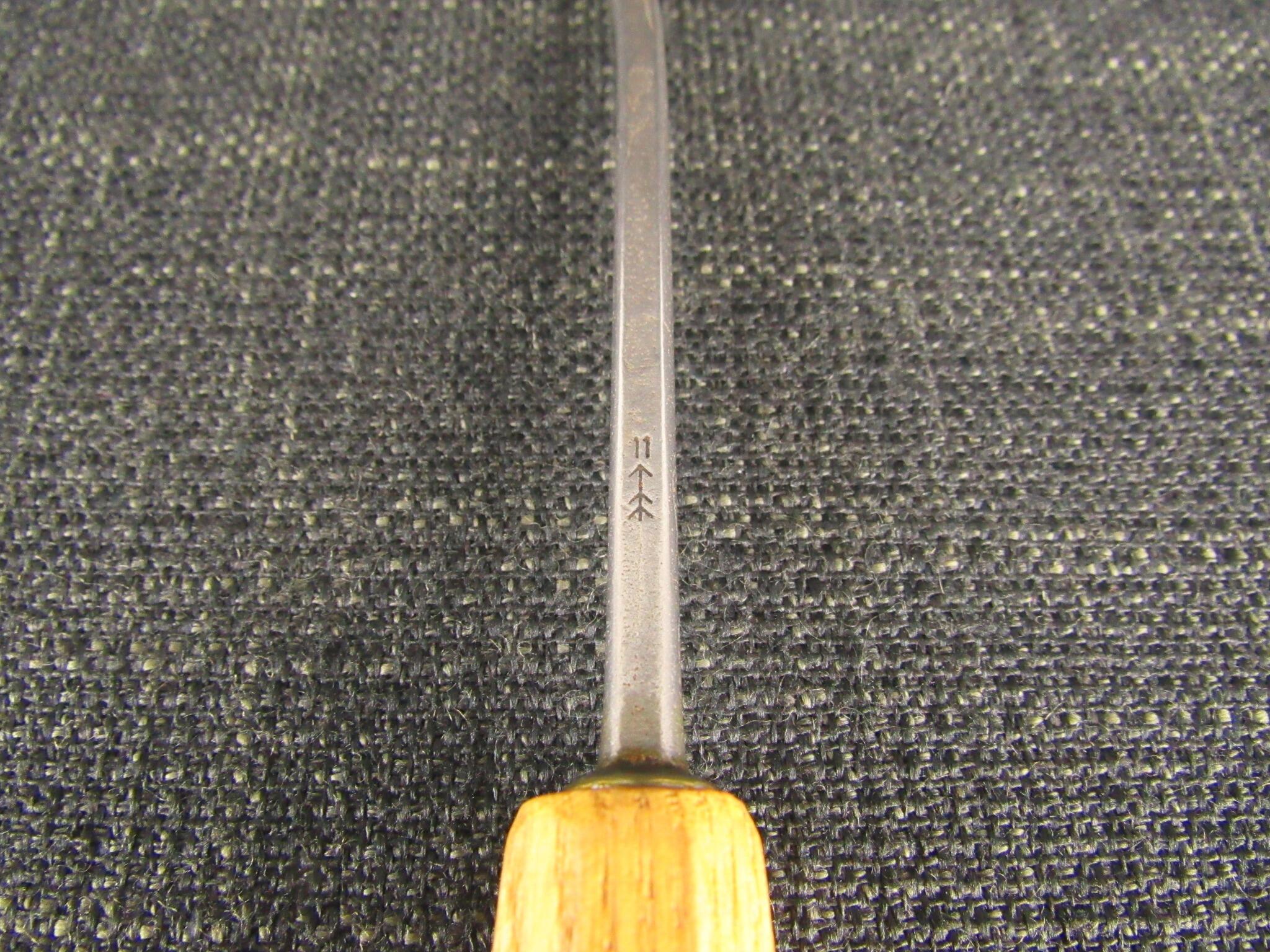 PFEIL No 11 Deep Spoon Bent Gouge - 3mm *SOLD*