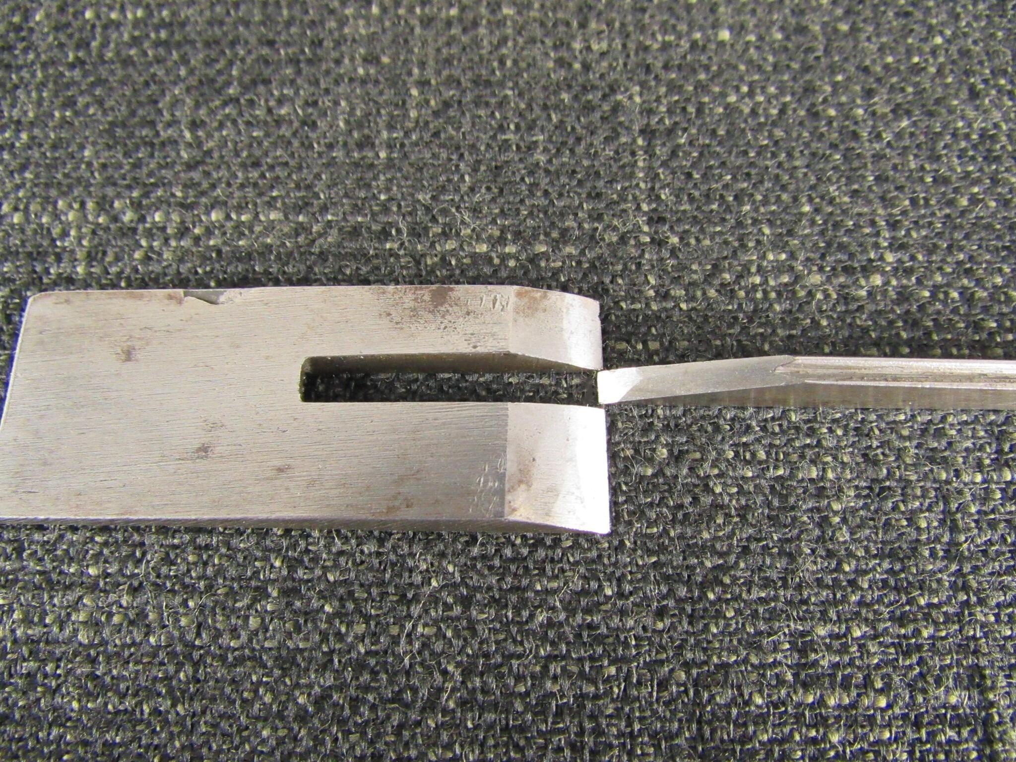 MALLOCH 1/2 inch Tongue & Groove Match Planes marked J DOBIE *SOLD*