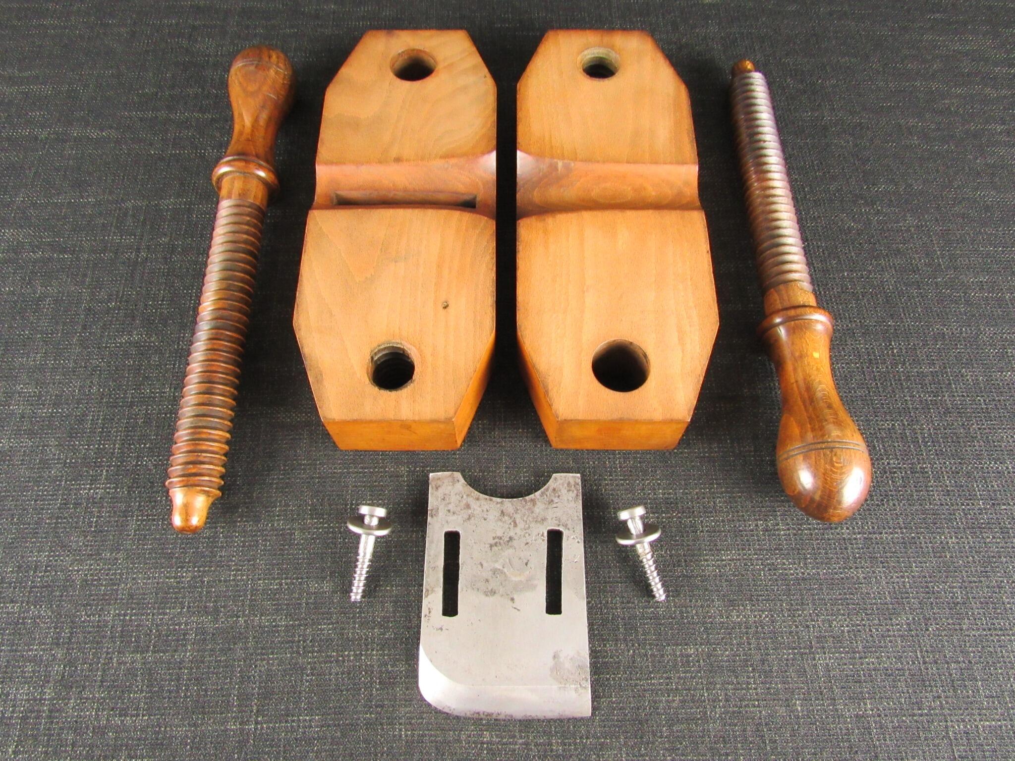 ATKIN Large Adjustable Wooden Rounder Plane - Stail Engine *SOLD*