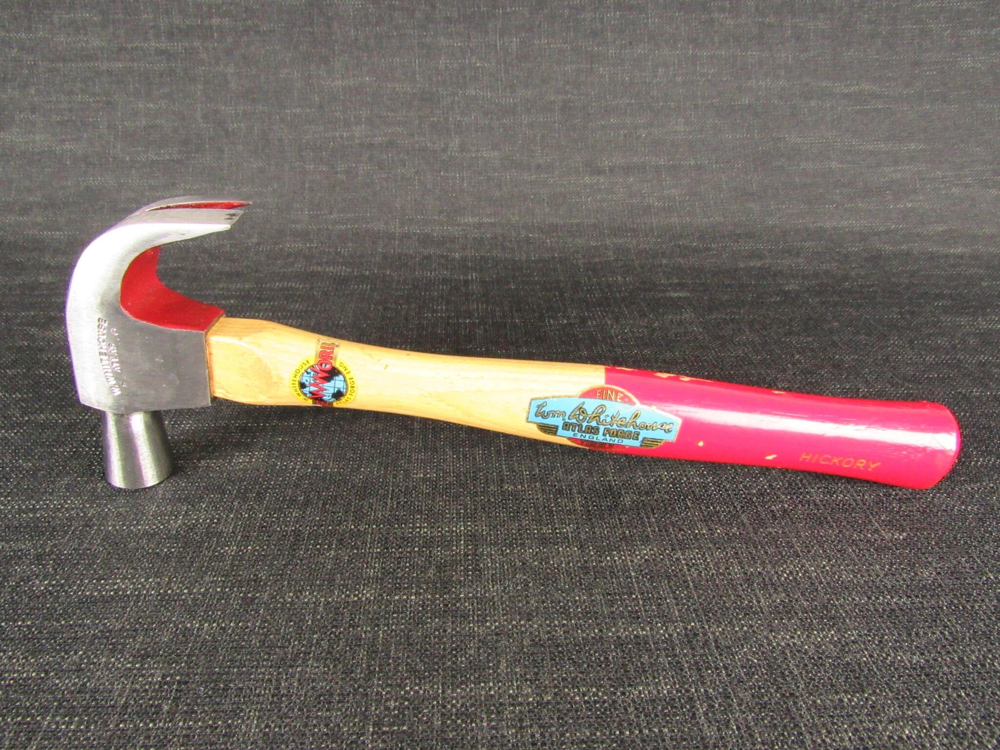 Unused WHITEHOUSE Atlas Forge 20oz Claw Hammer *SOLD*