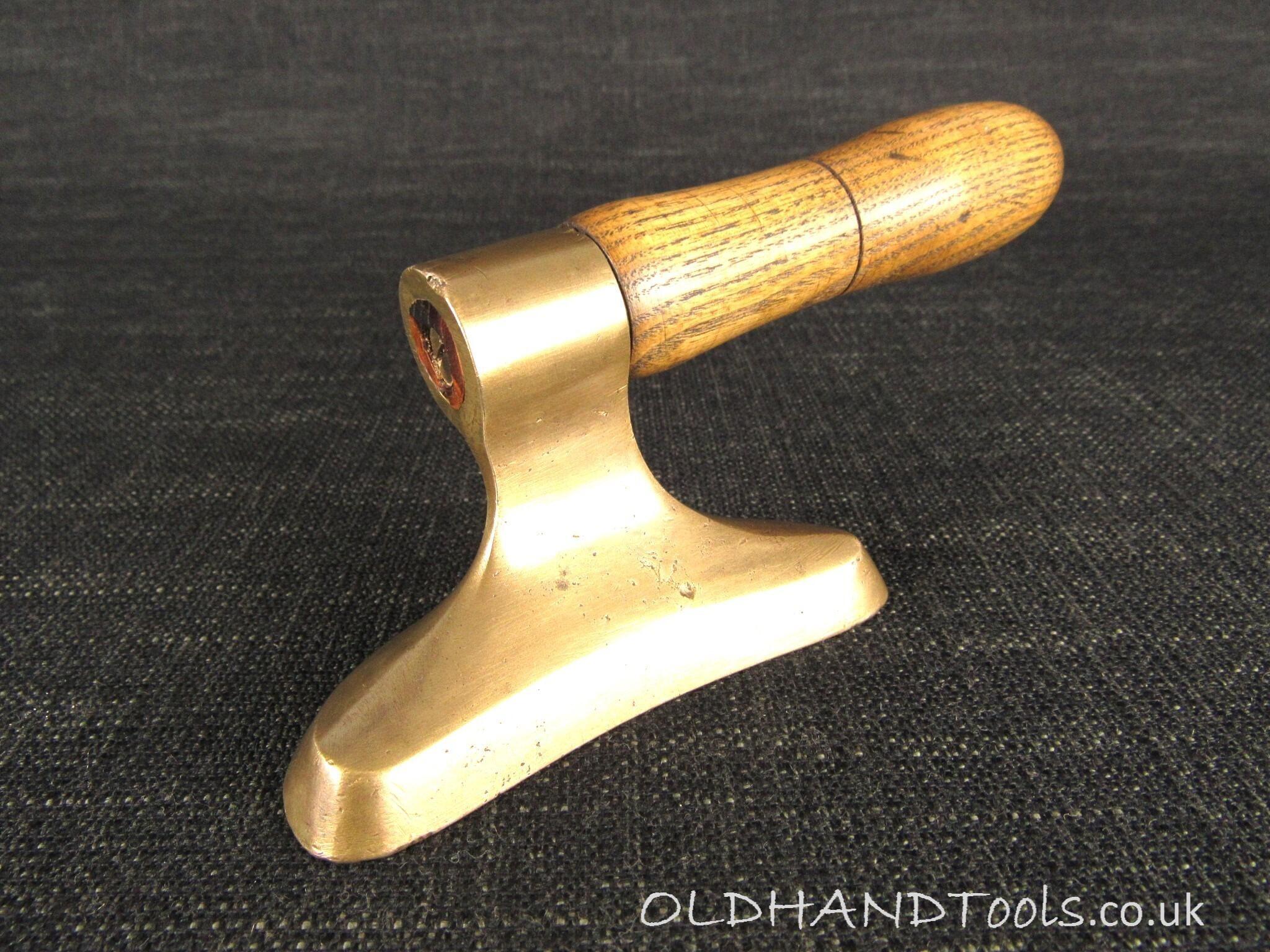 Large Hat Makers Brass Foot Dummy - Tolliker *SOLD*
