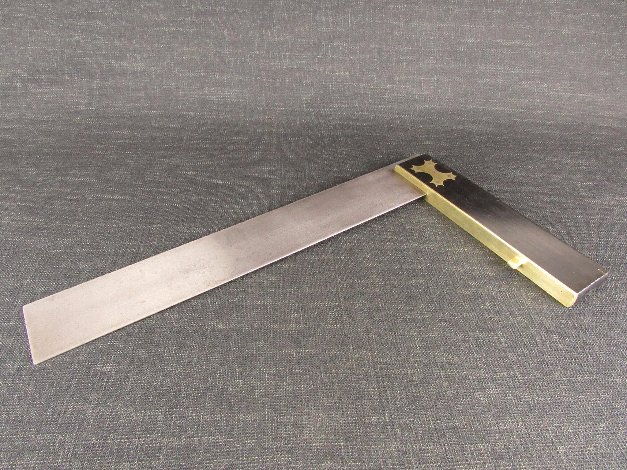 18 inch Large Ebony Try Square *SOLD*