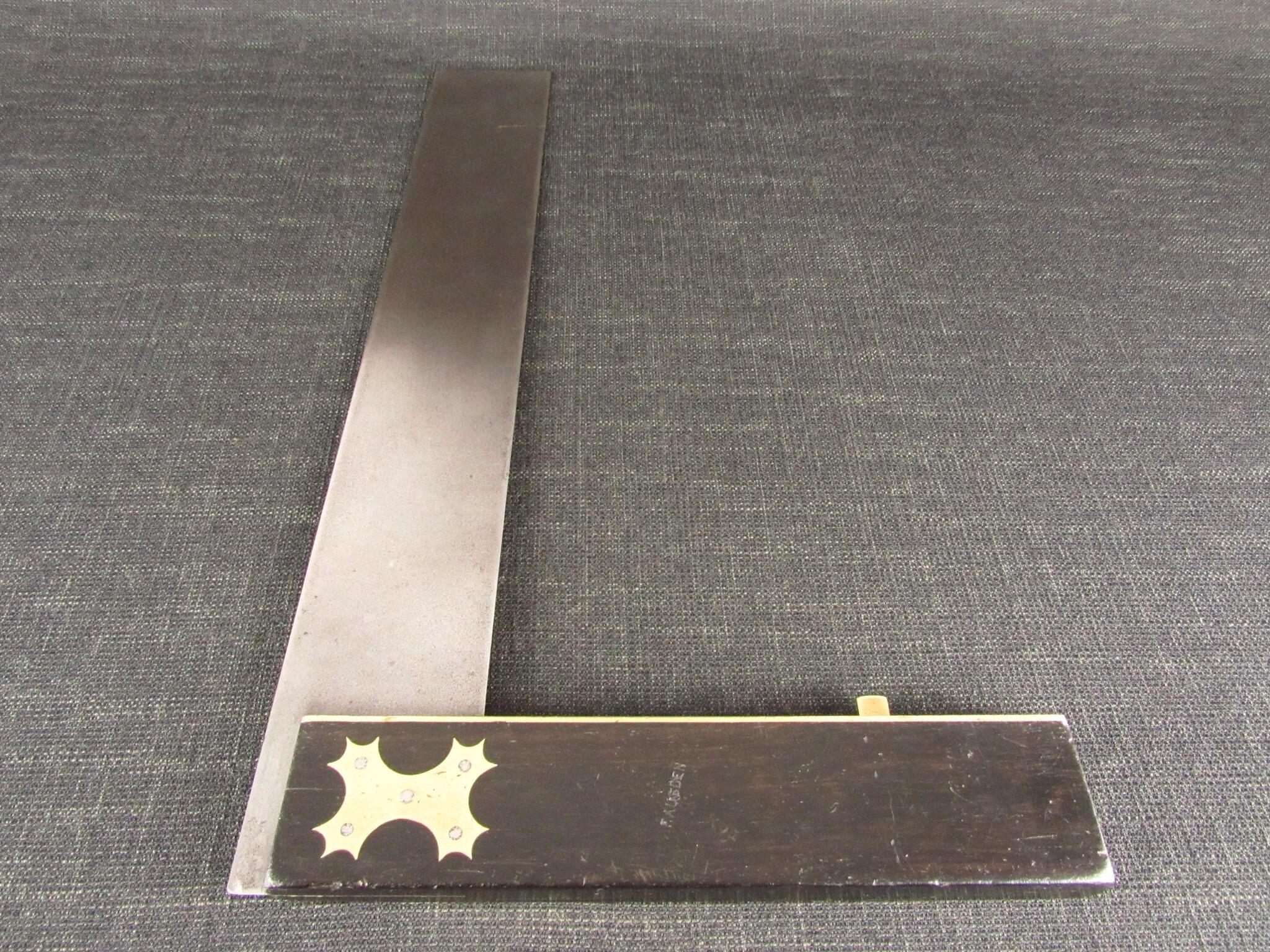 18 inch Large Ebony Try Square *SOLD*