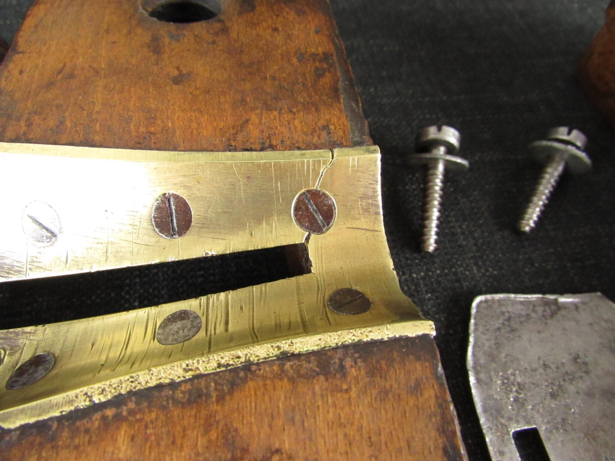 KING & PEACH Adjustable Wooden Rounder Plane - Stail Engine *SOLD*