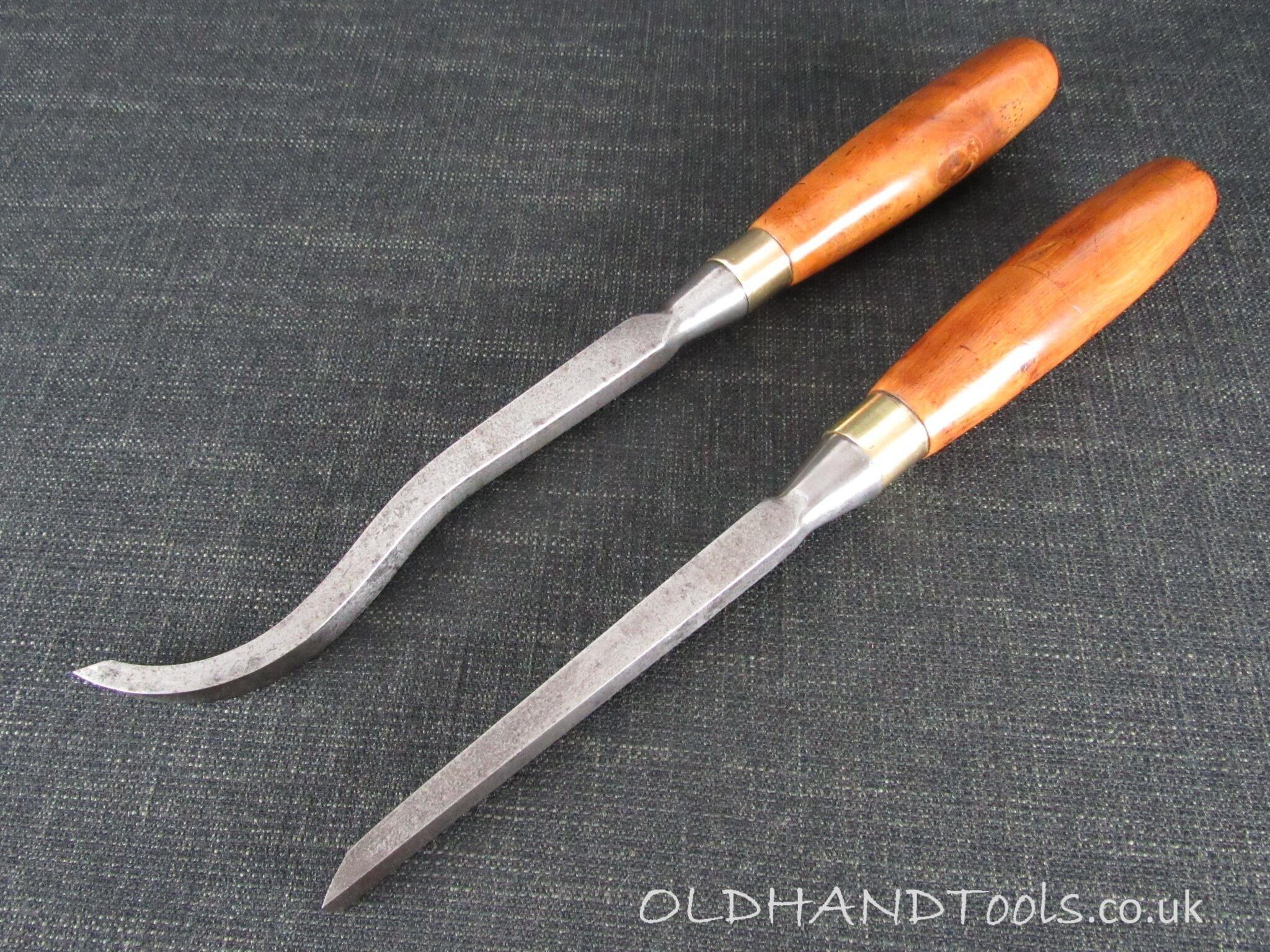 Pair of 1/2 inch MARPLES Mortice & Lock Mortice Chisels