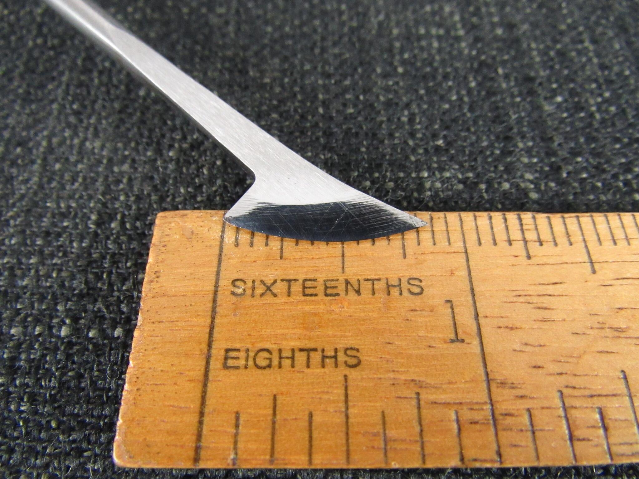 19mm 3/4 inch ASHLEY ILES Ray Gonzales Long Hooked Skew Tool *SOLD*