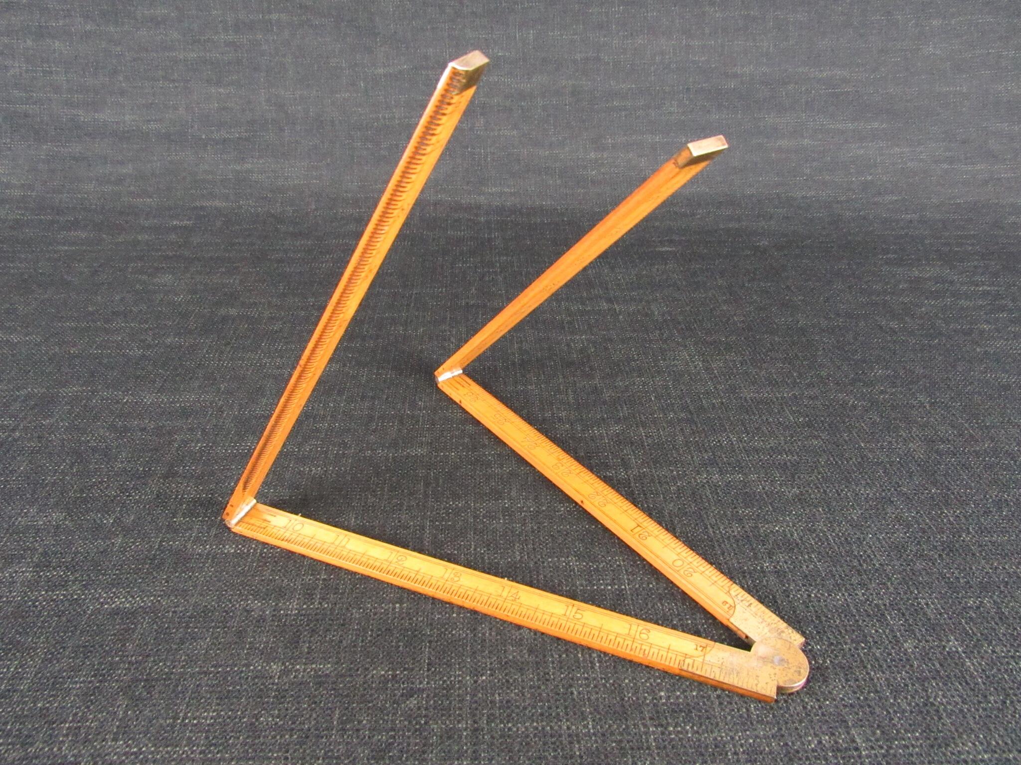 RABONE 2550 Boxwood Rule with Bevelled Edge - 3 foot 4 fold