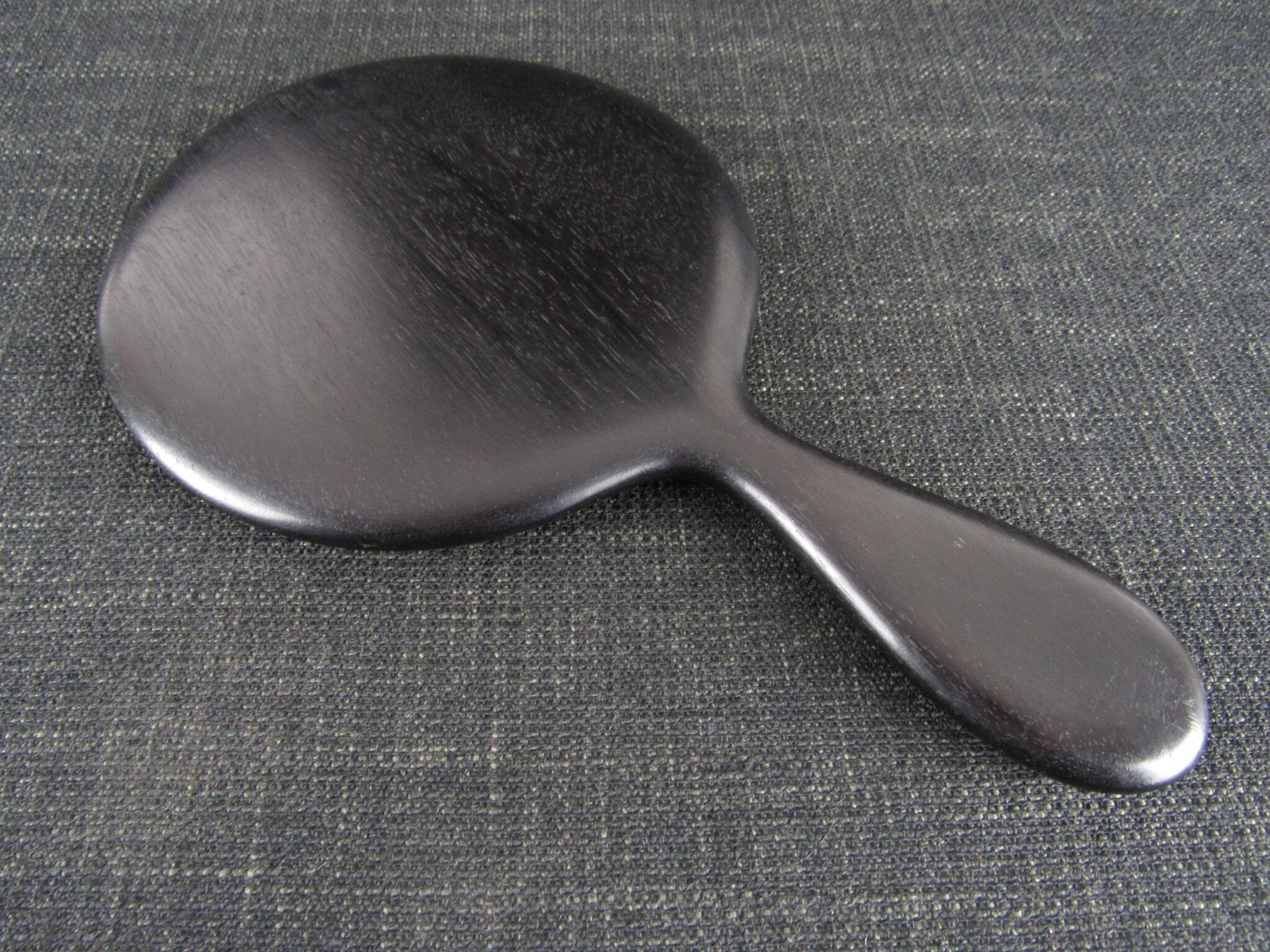 Ebony Hand Mirror